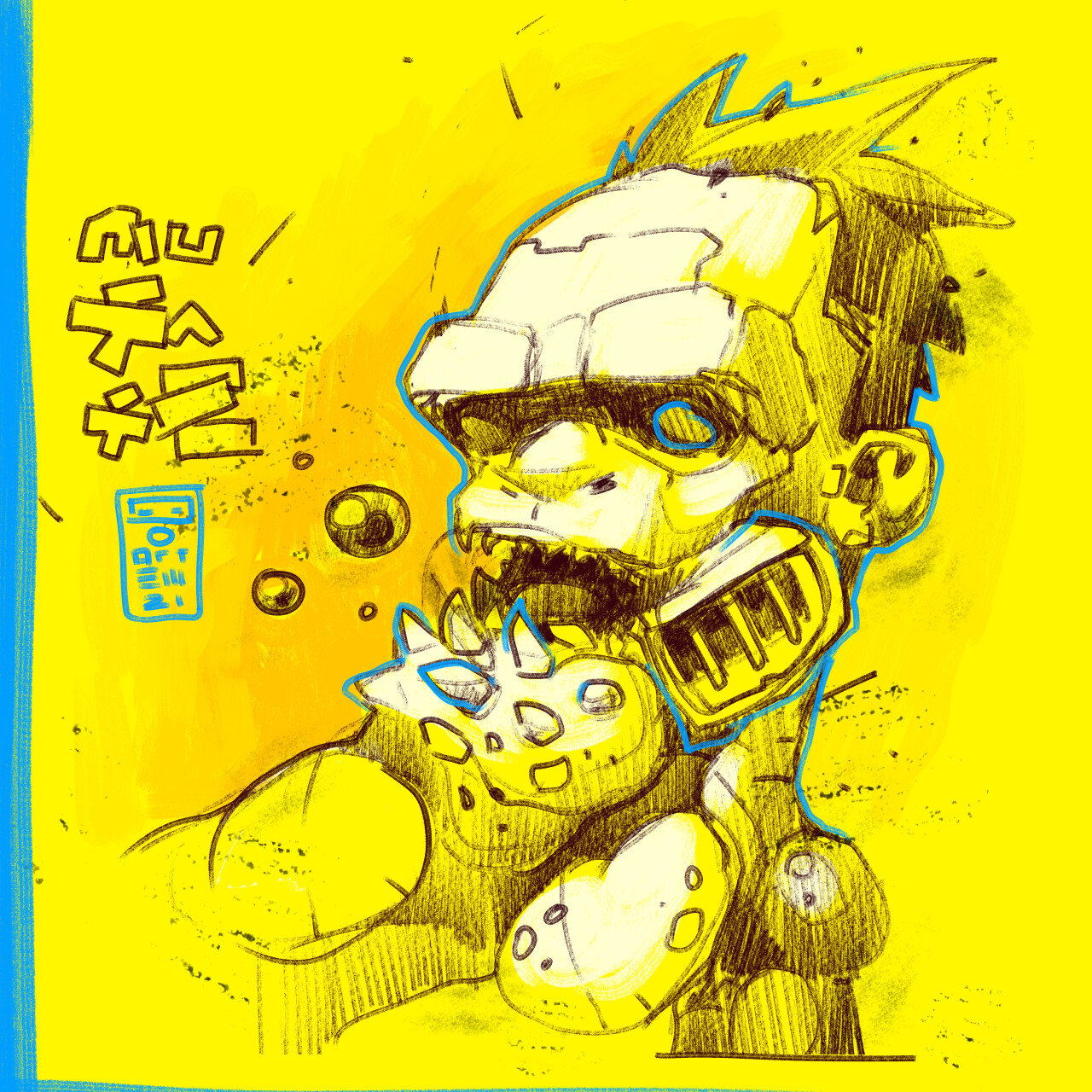 ArtStation - Yellow Mutant