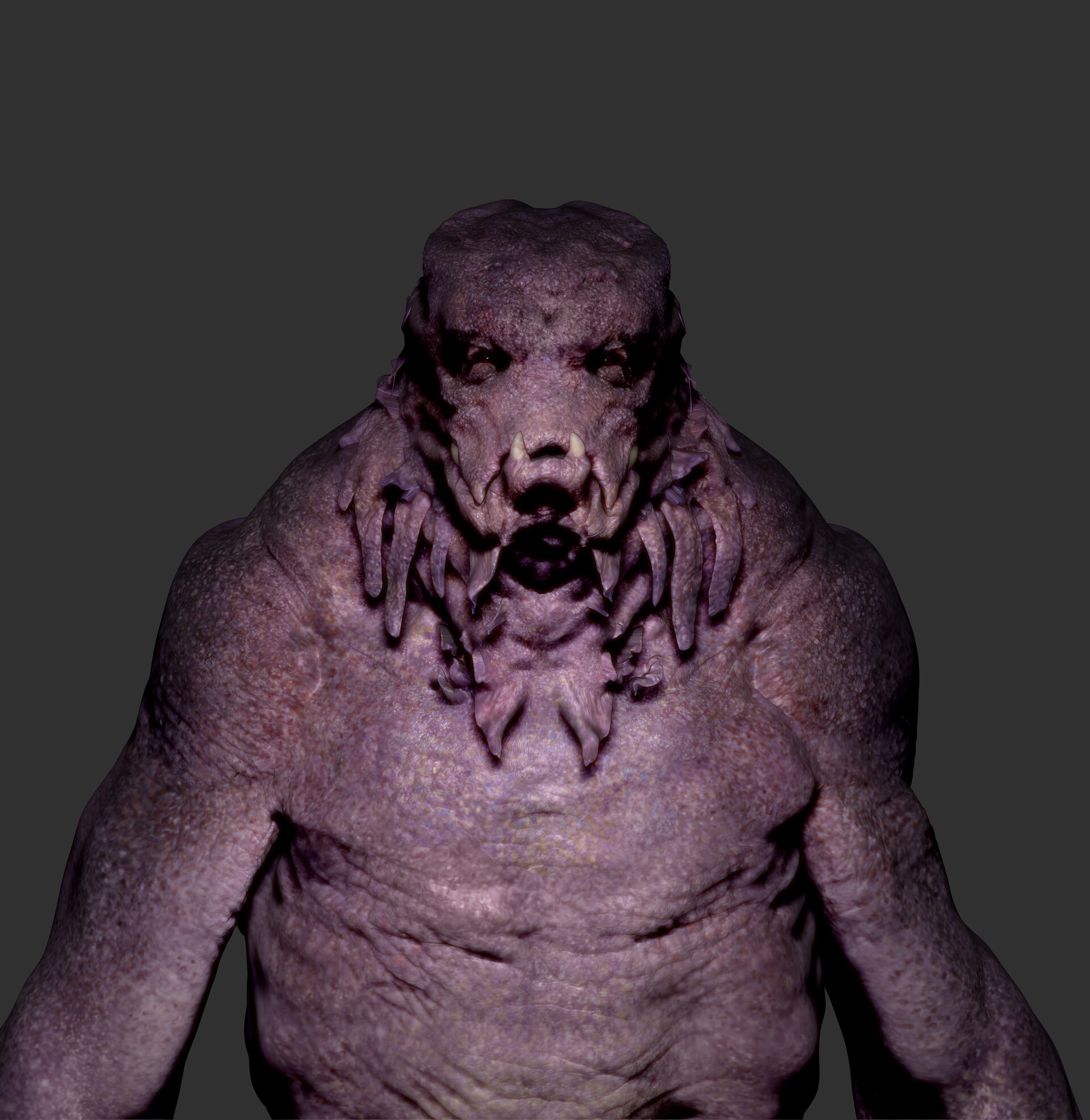 ArtStation - Alien Brute WIP