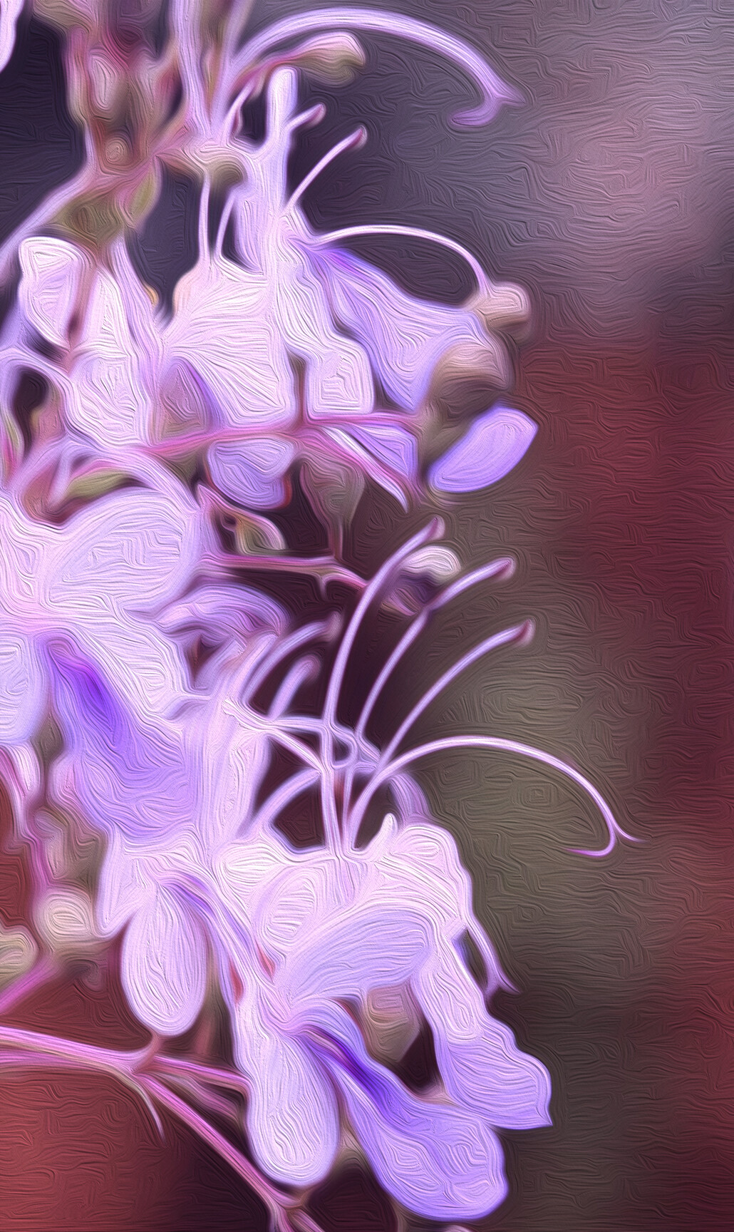 ArtStation - Blue Butterfly Bush II