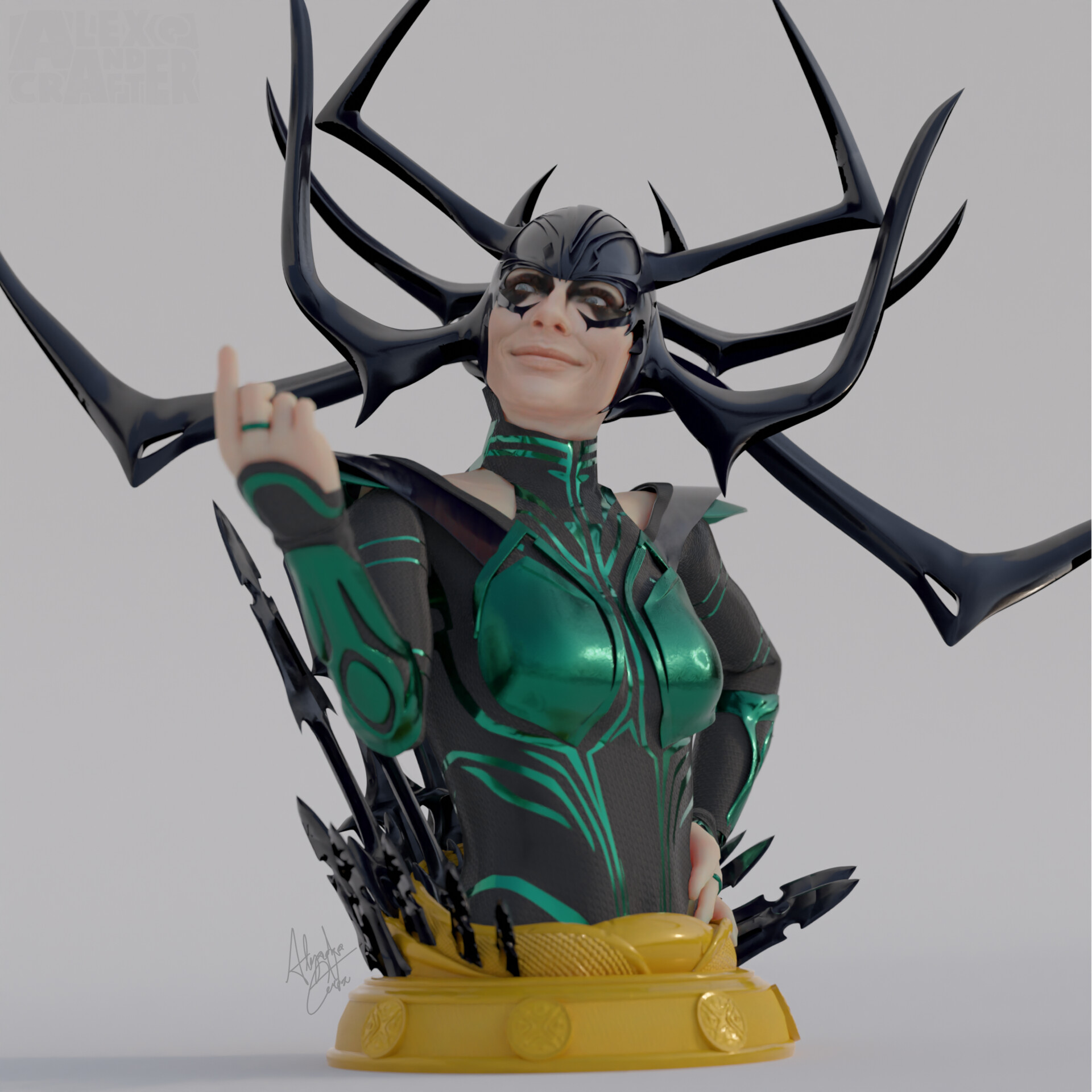 ArtStation - Hela 3D Sculpt