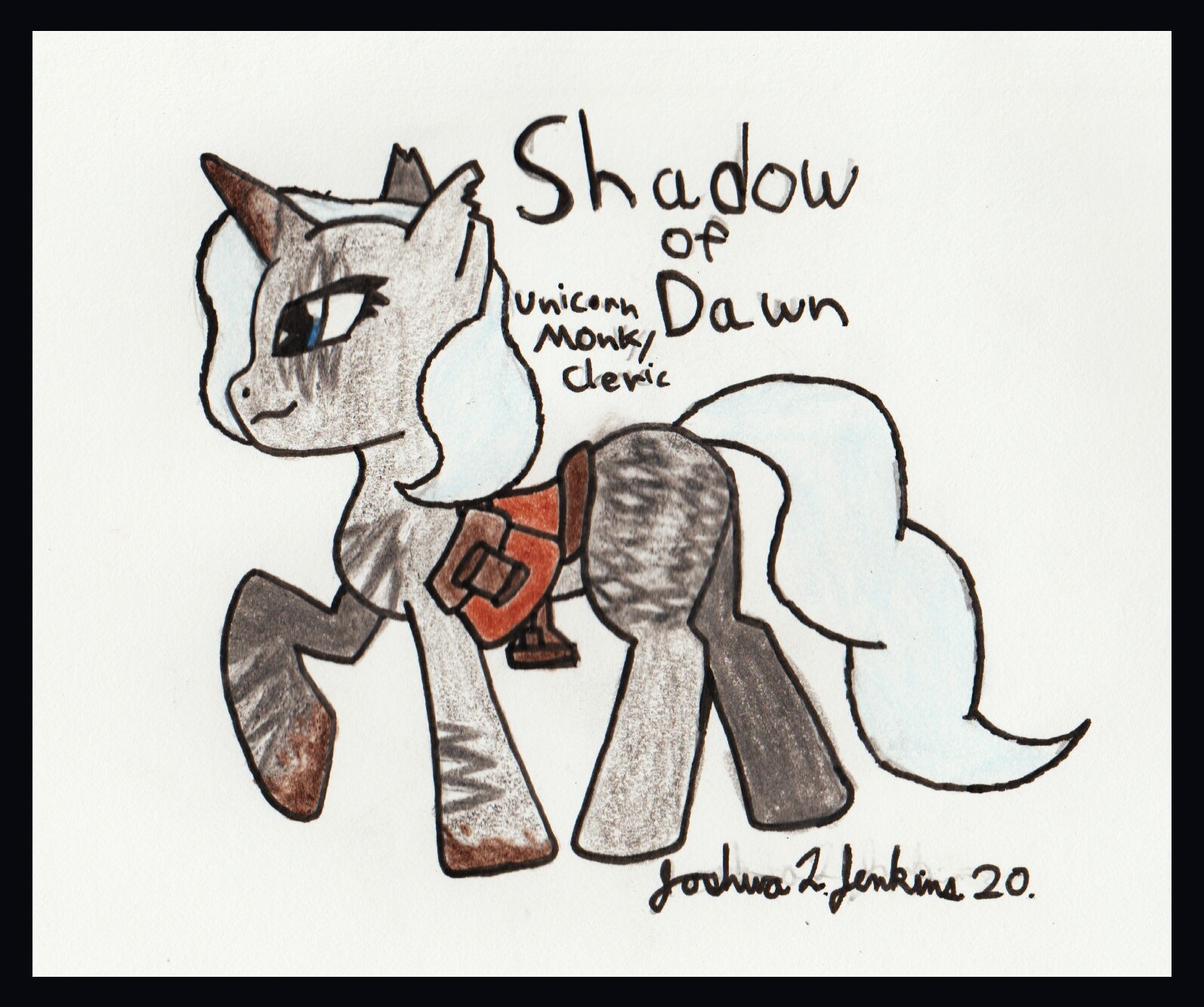 ArtStation - Shadow of Dawn DND Character