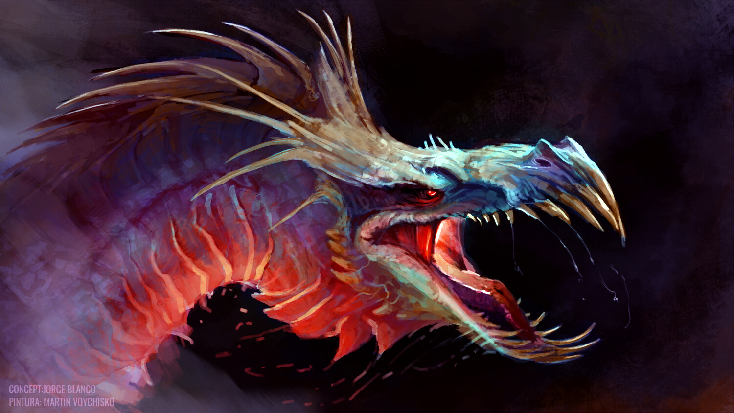 ArtStation - Dragon Head