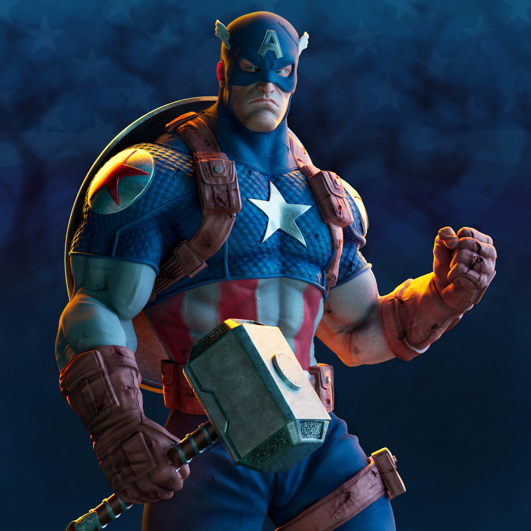 ArtStation - Captain America