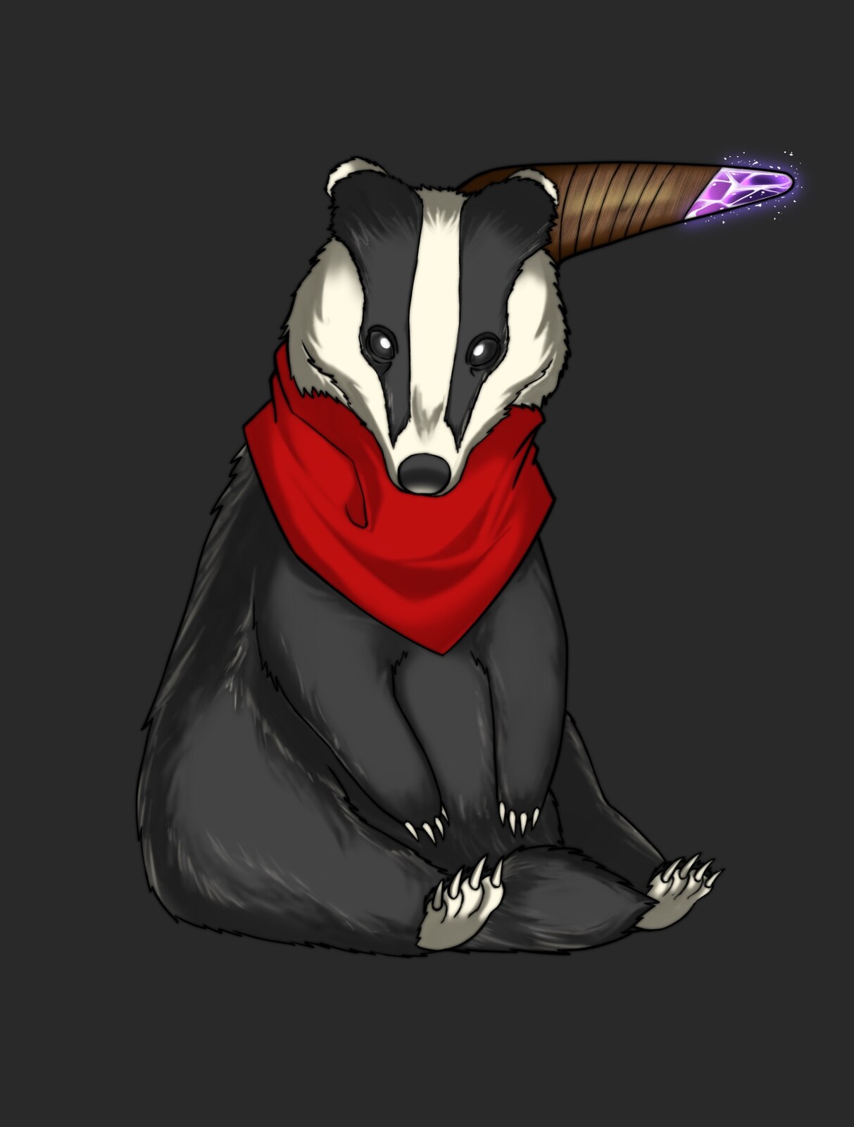 Iori Shibasaki - [Commissioned Work] DnD Badger