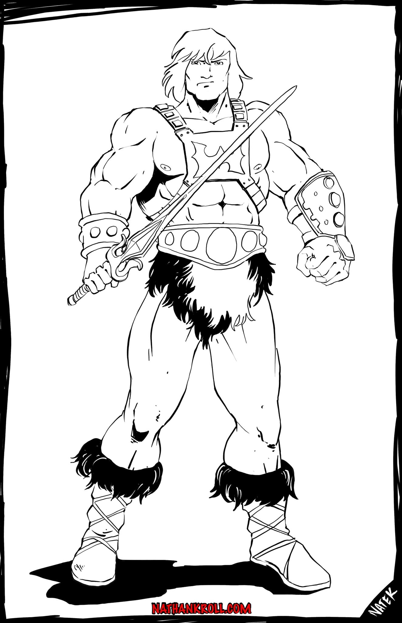 free he man coloring pages