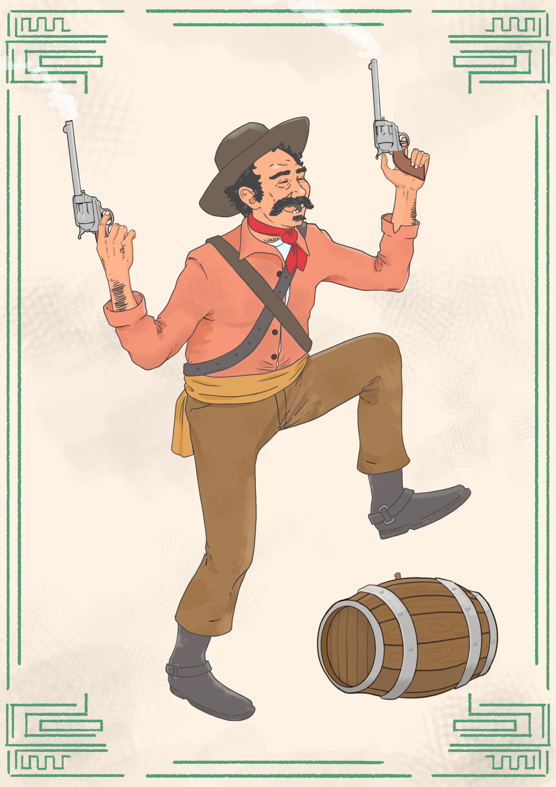 ArtStation - Crazy Gunner