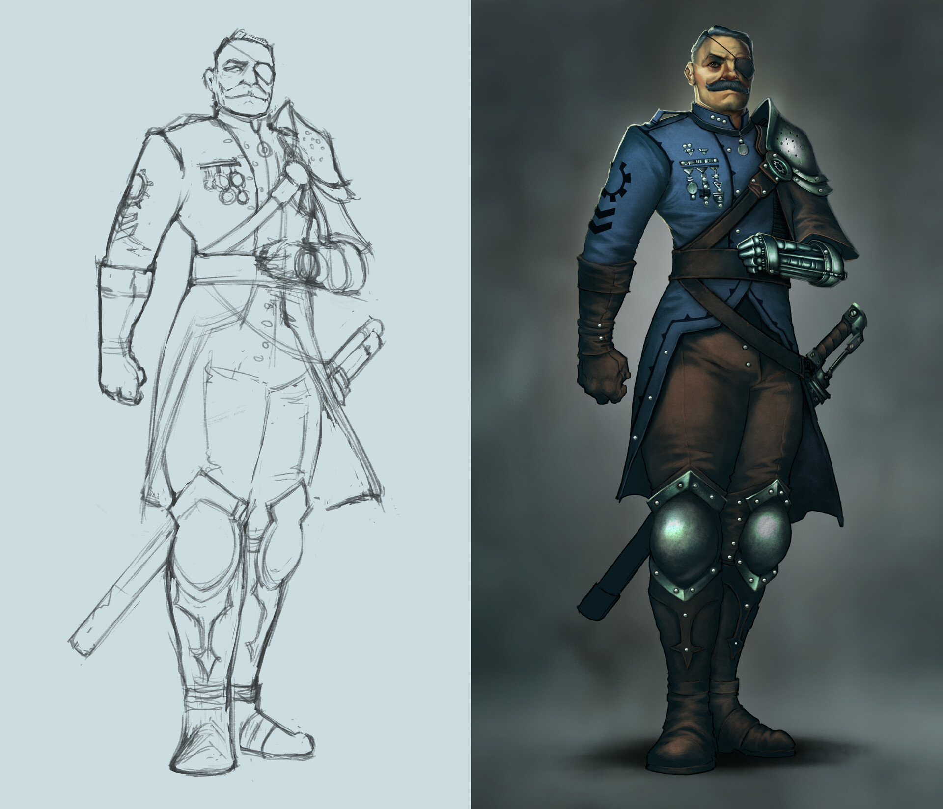 ArtStation - Military man