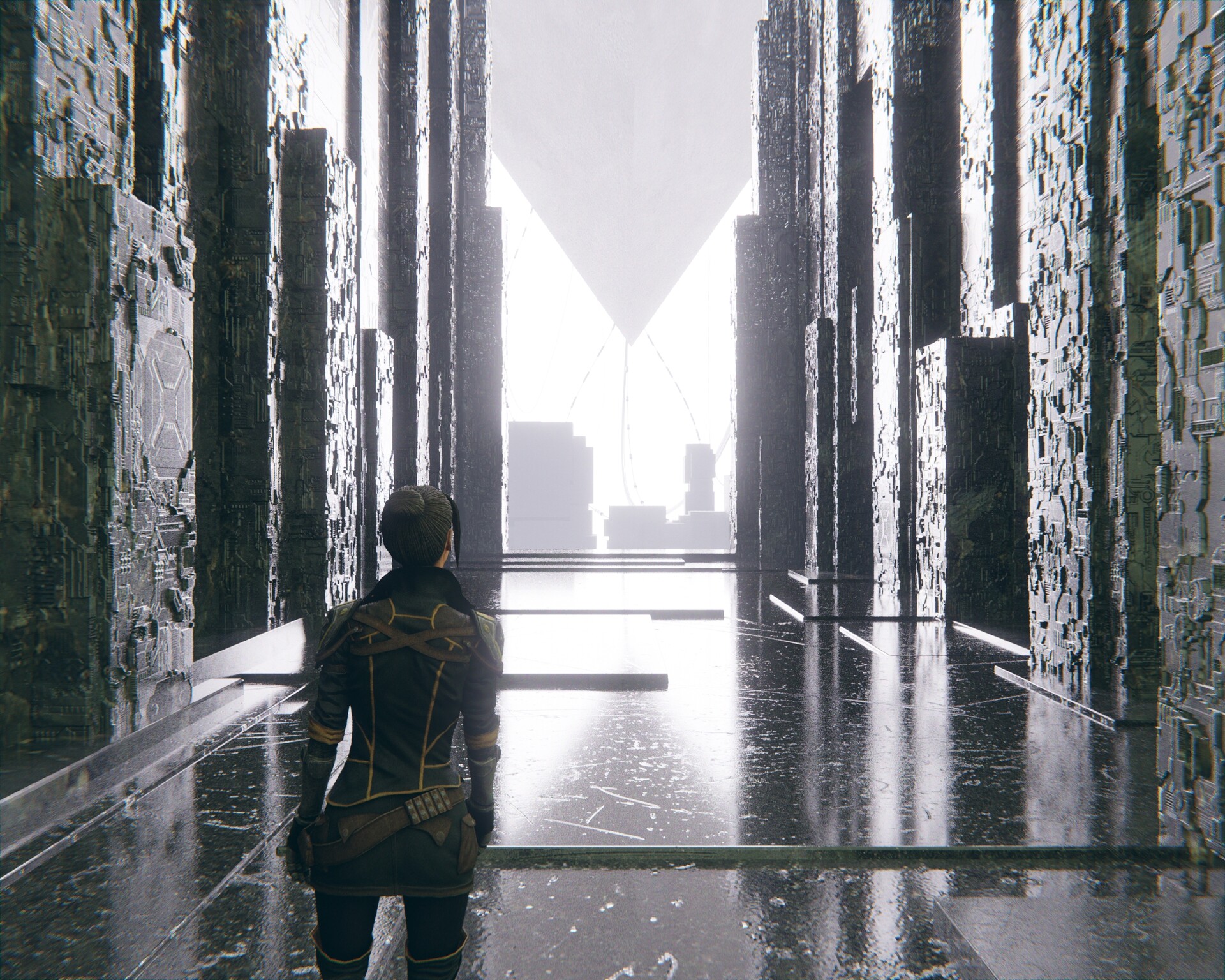 ArtStation - Scene based on Control (video game)