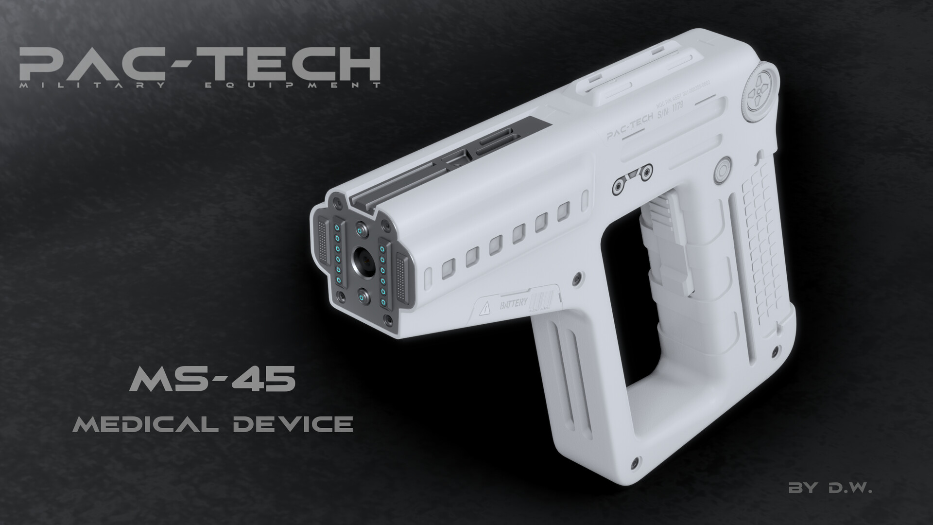 ArtStation - Scifi medical device concept