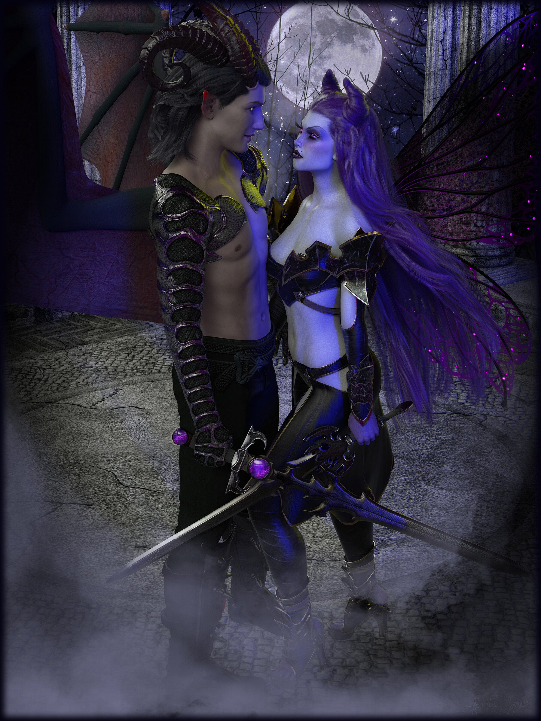 ArtStation - Lover's Collide