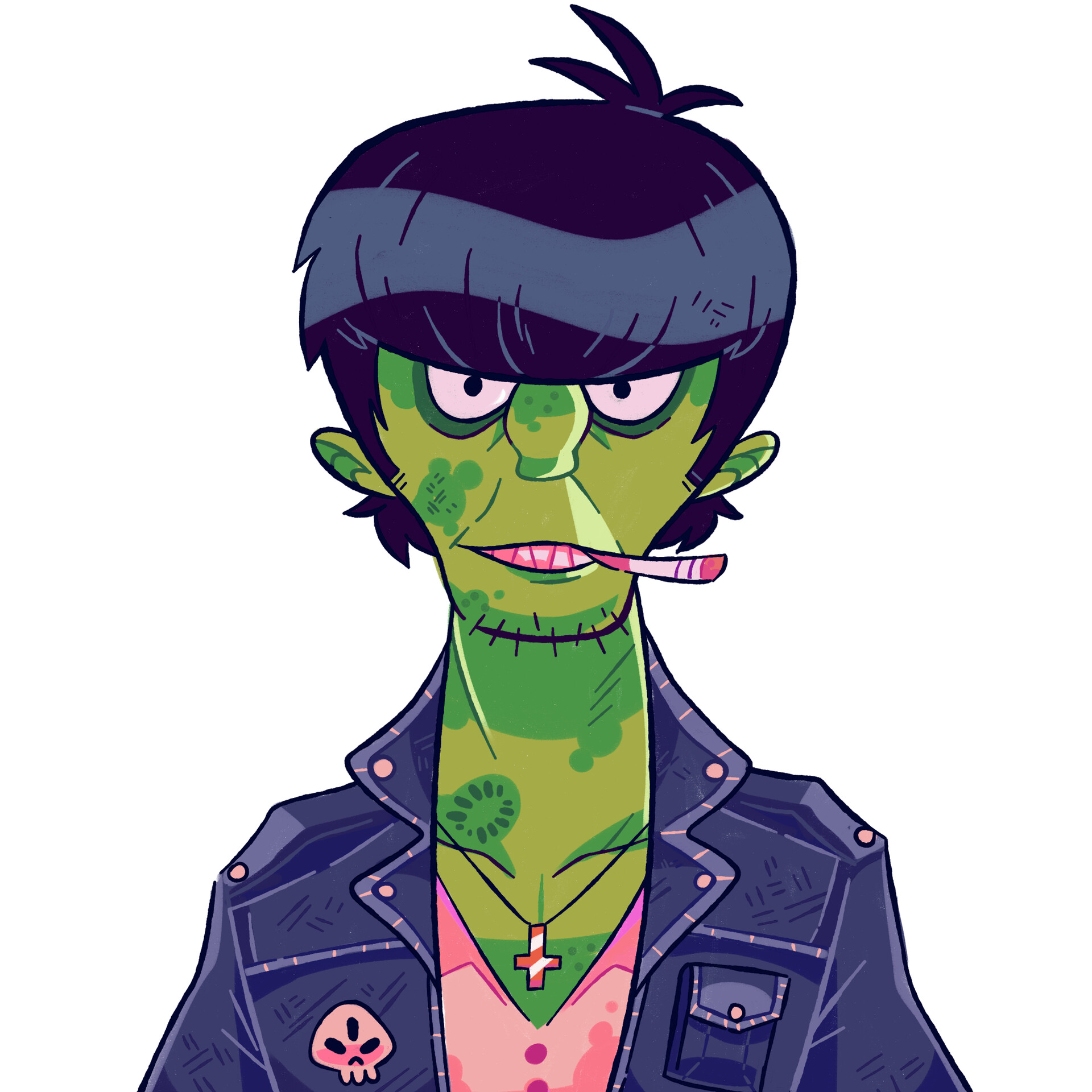 Rafael de Faria - Fanart "Murdoc Niccals - Gorillaz"