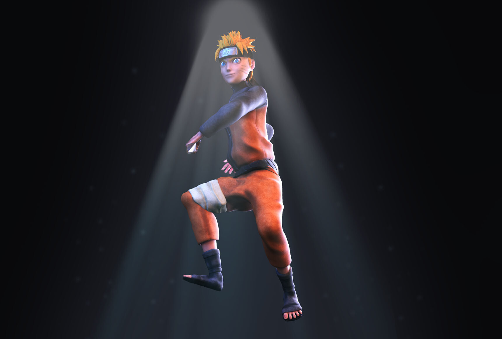 ArtStation - Naruto Uzumaki 3D Art