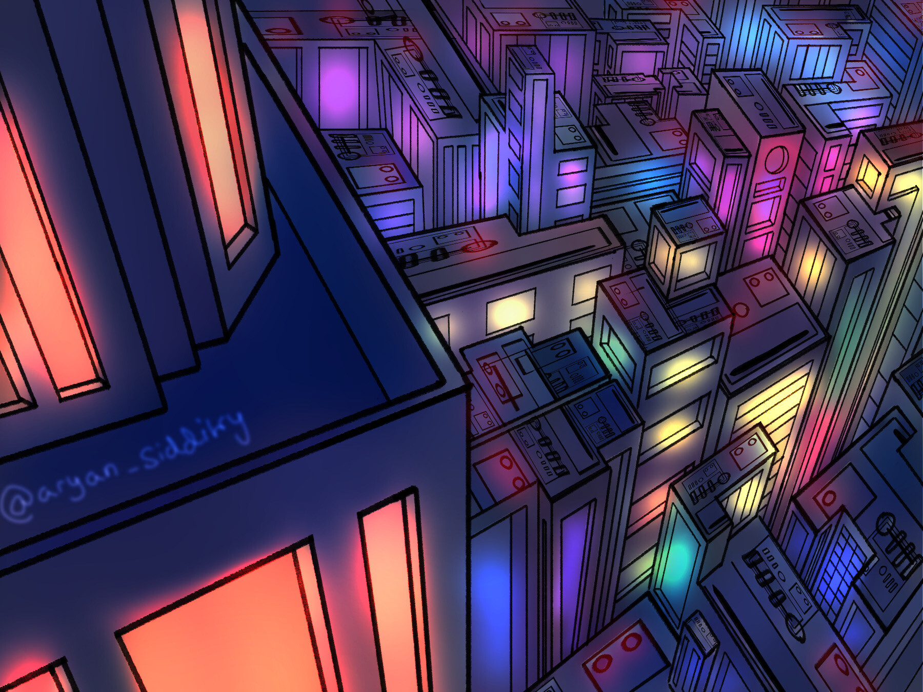 ArtStation - City Scape