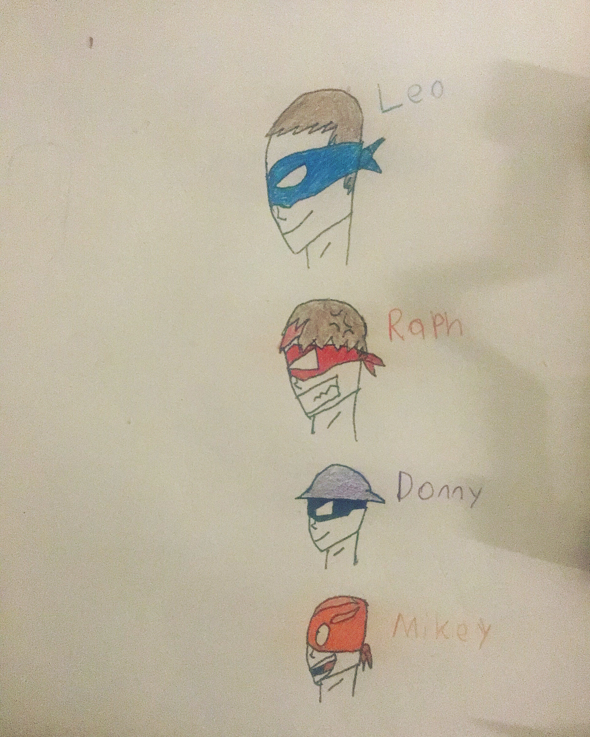 ArtStation - The Tmnt as humans