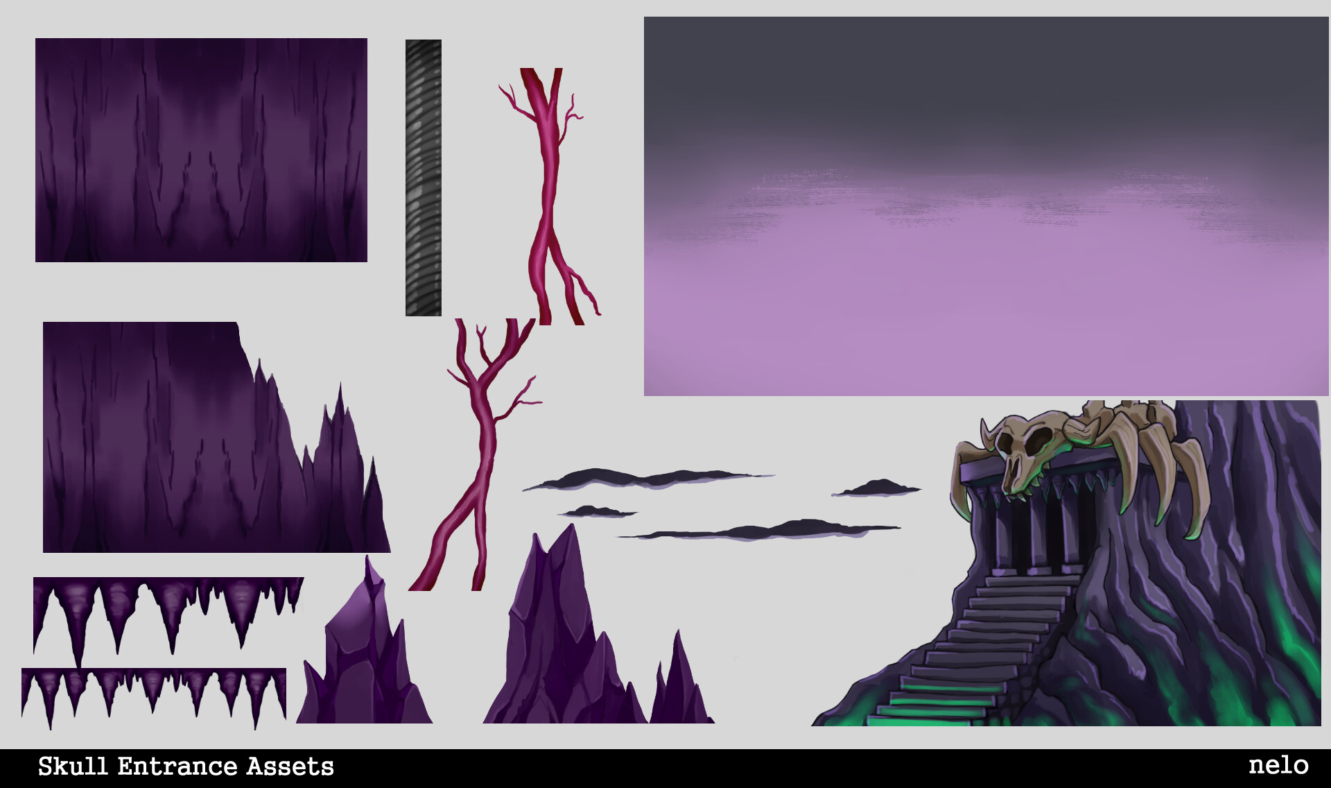 ArtStation - Skull entrance