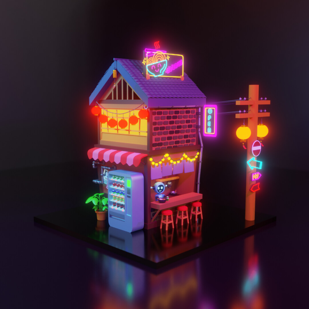 ArtStation - cyber house