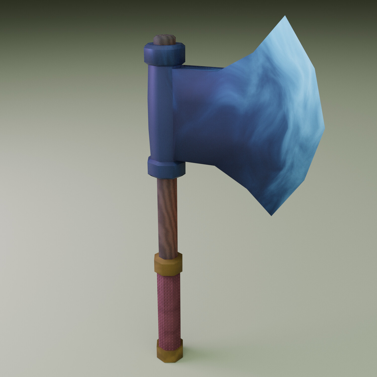 ArtStation - Fantasy Axe - Materials Practise