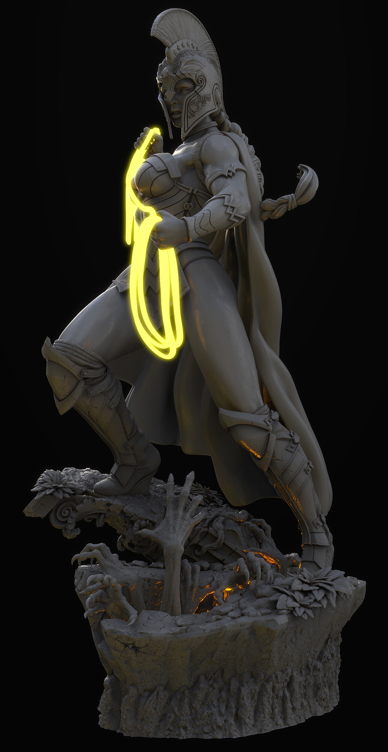 ArtStation - Wonder Woman statue 1/3