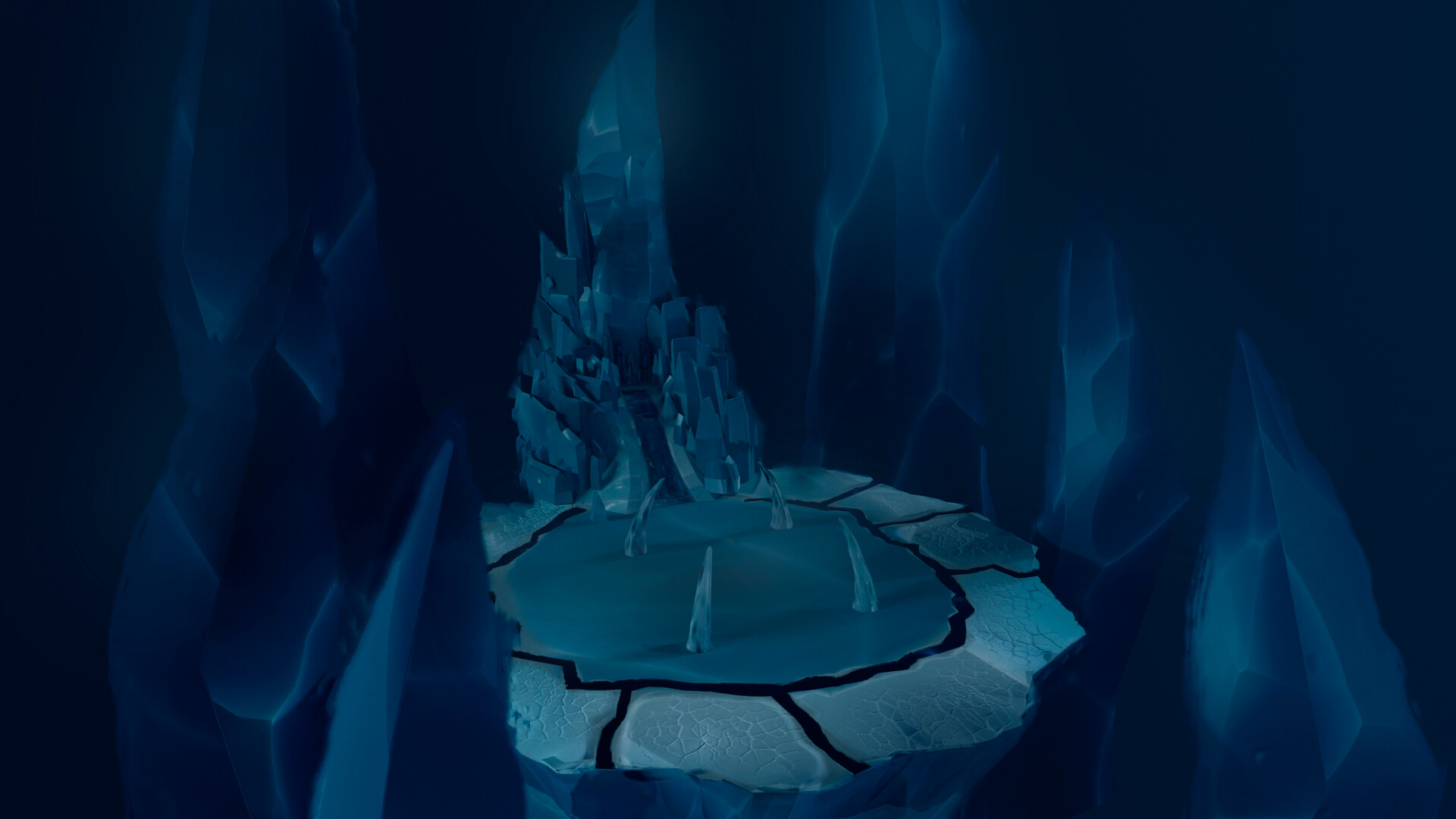 ArtStation - Ice Crown Citadel Diorama