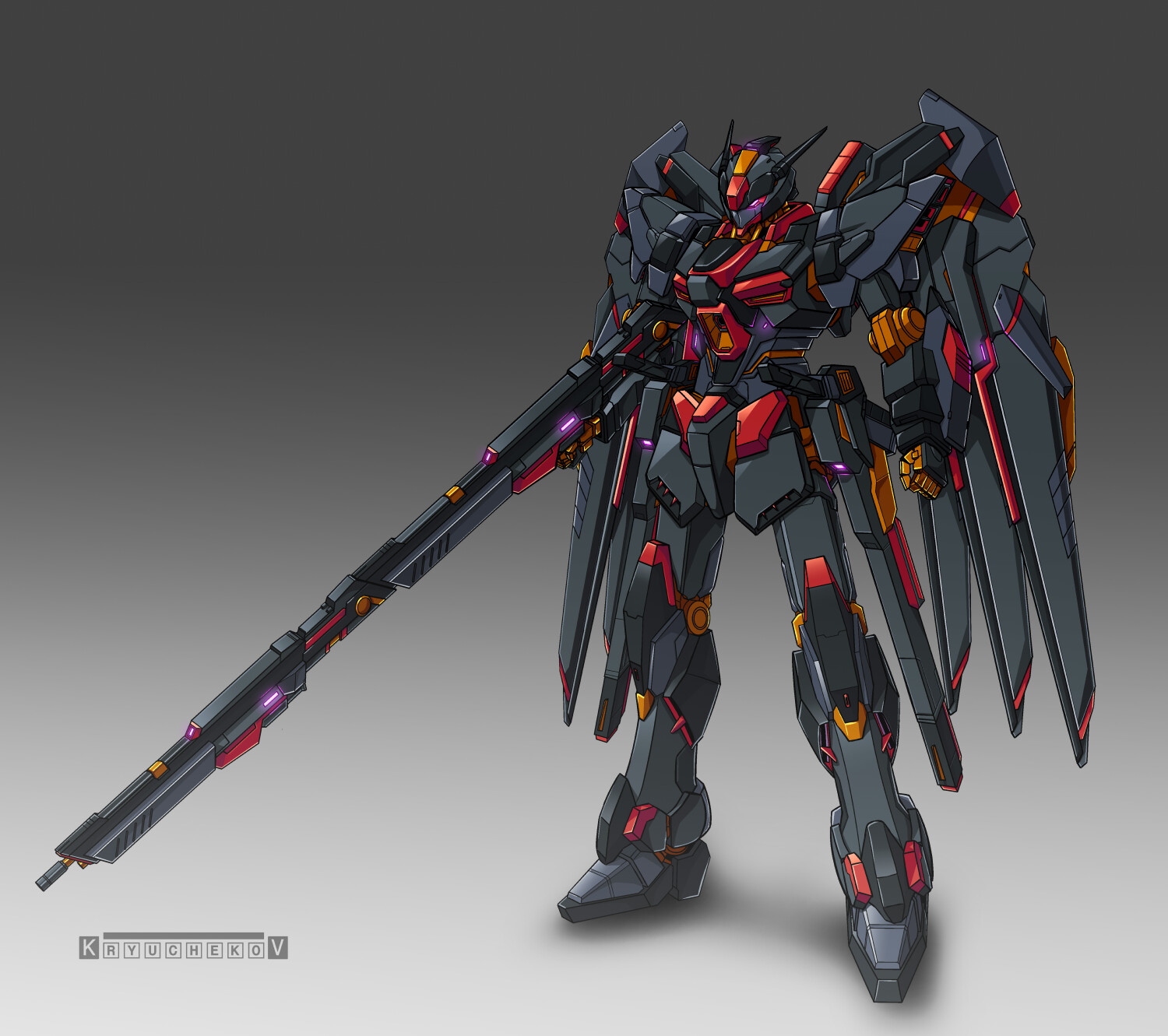 ArtStation - client's mecha commission