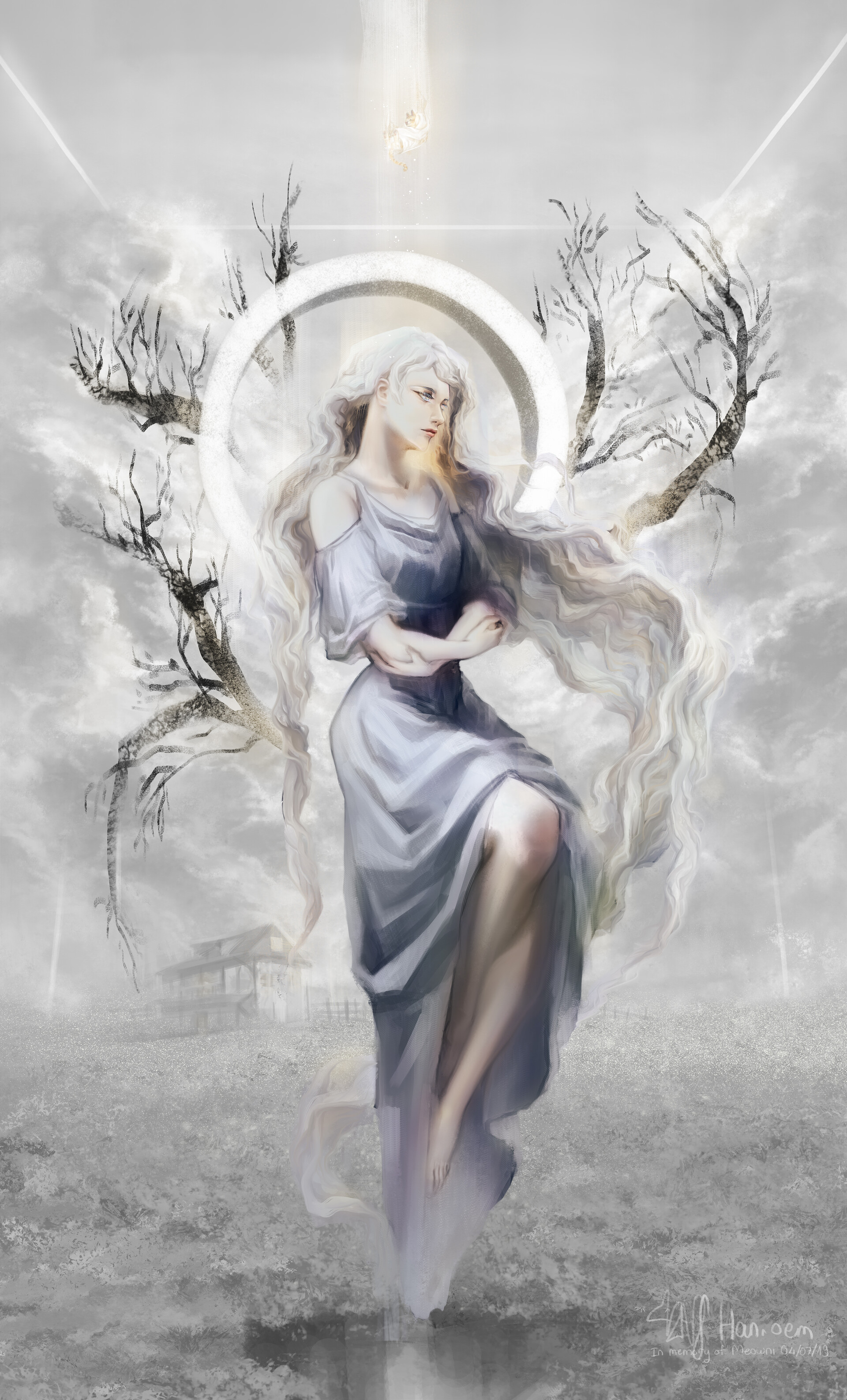 ArtStation - 1st piece: The day an Angel fell