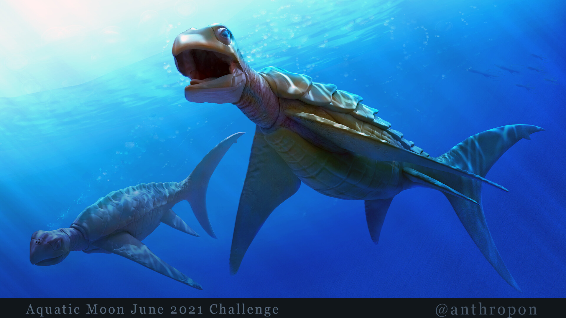 ArtStation - Alien Sea creature