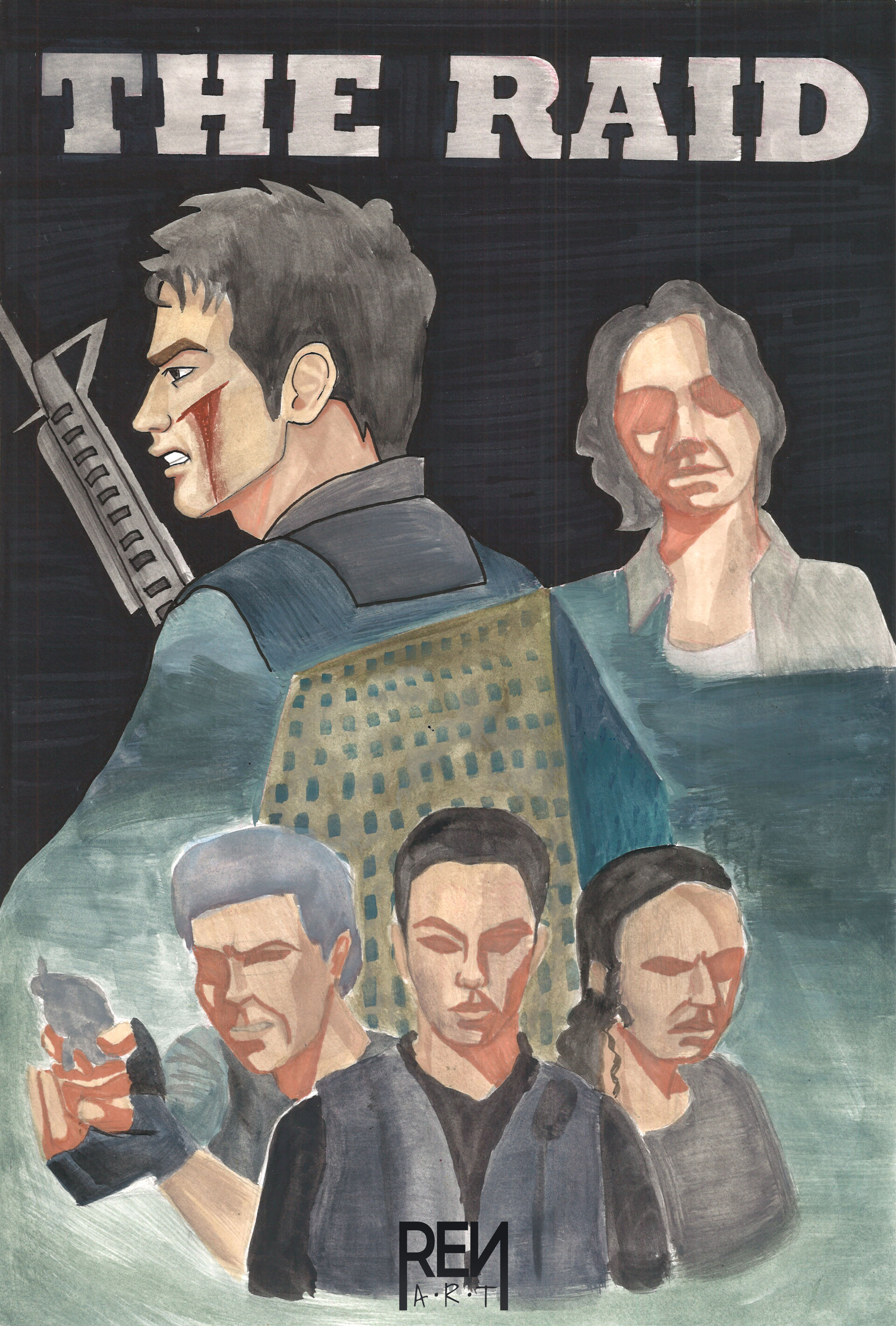 ArtStation - The Raid