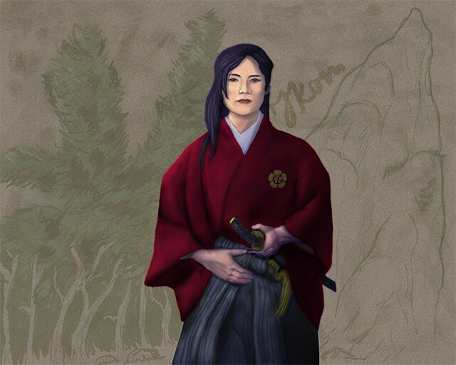 ArtStation - Onna-bugeisha