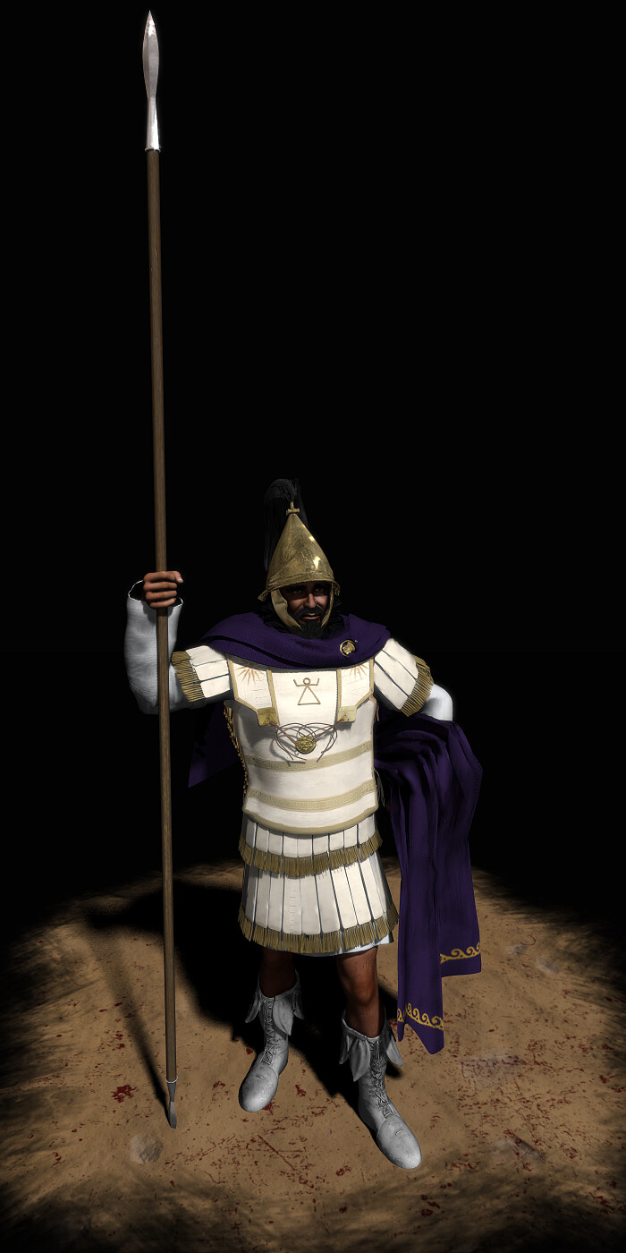 ArtStation - Punic Sacred Band Cavalry