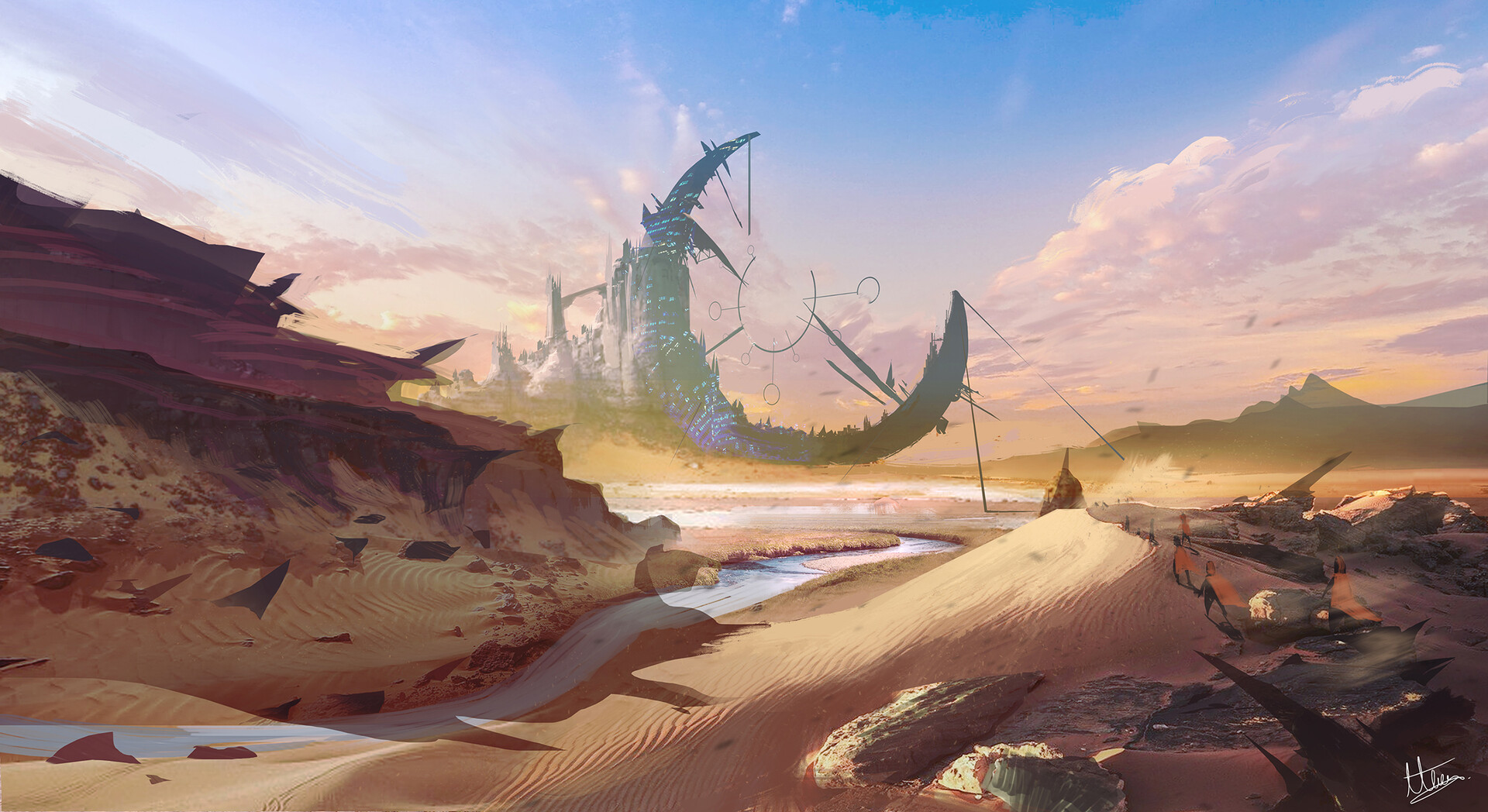 ArtStation - Desert City