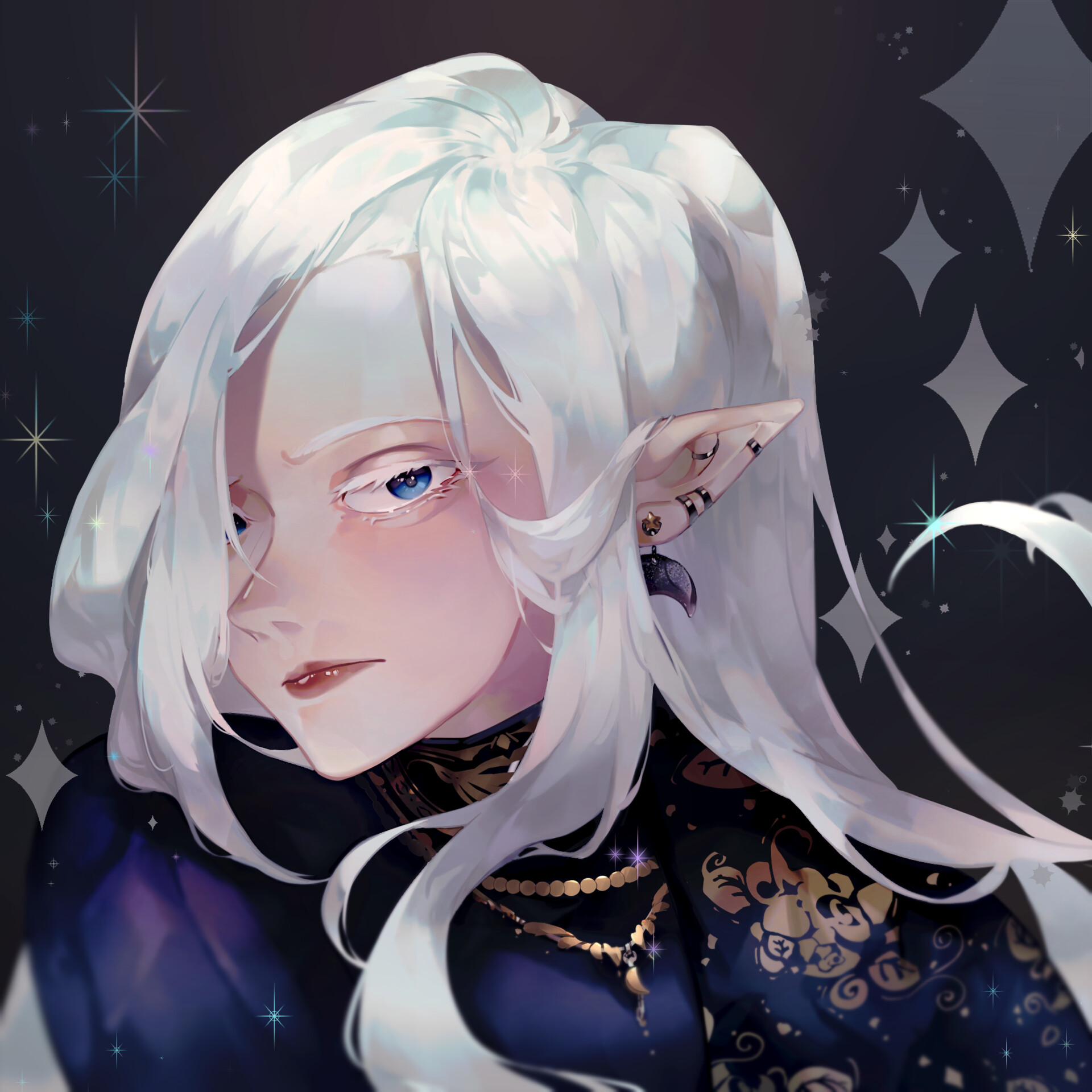 ArtStation - Avatar : White haired boy