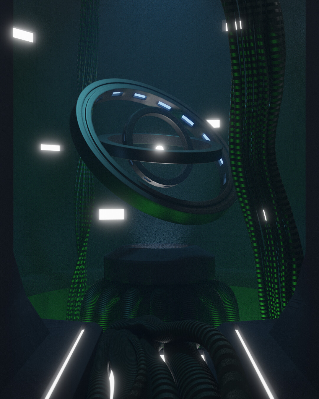 ArtStation - Spinning Alien Thingy