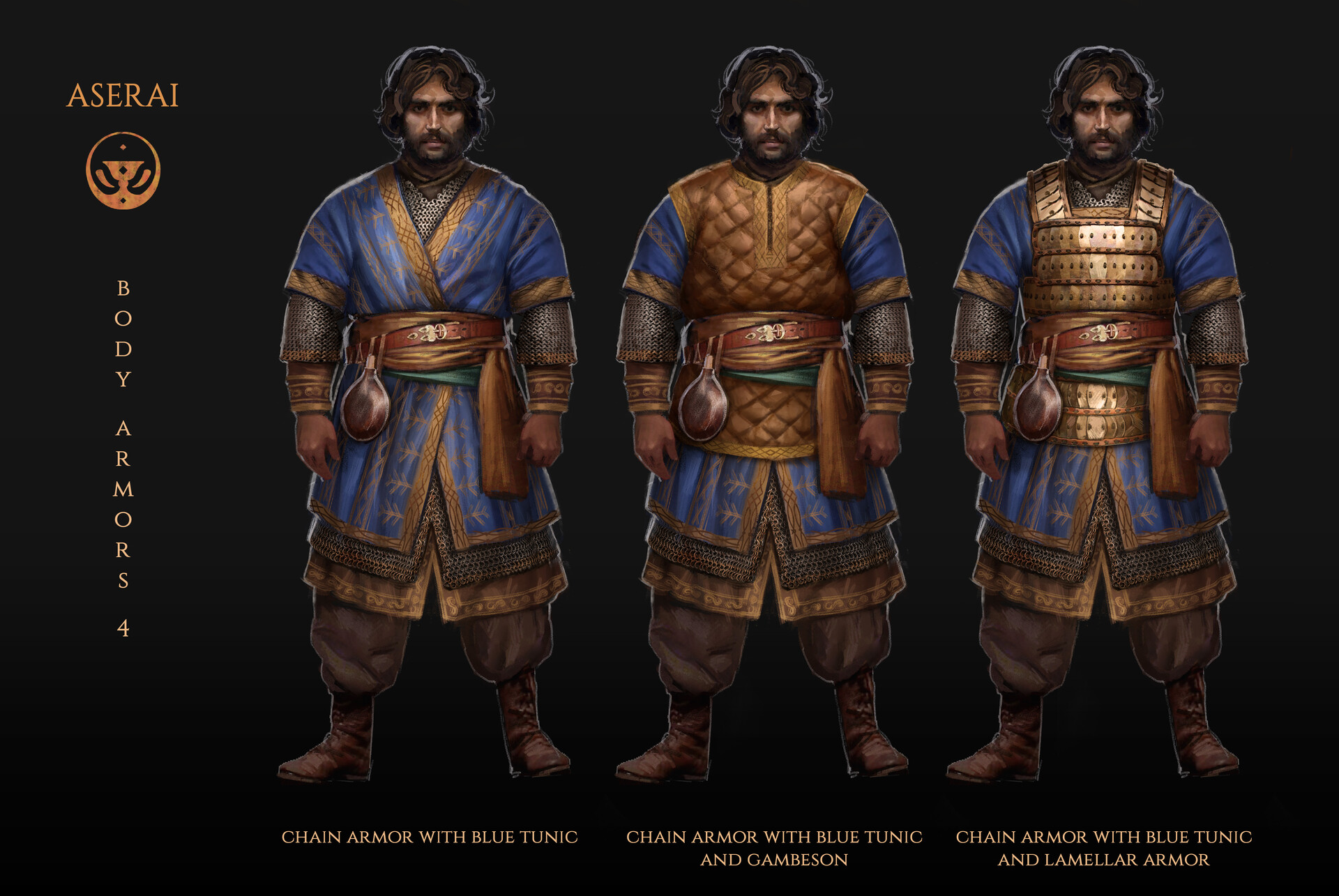 Ali Eser - Mount & Blade II - Bannerlord // Armor and Costume Designs