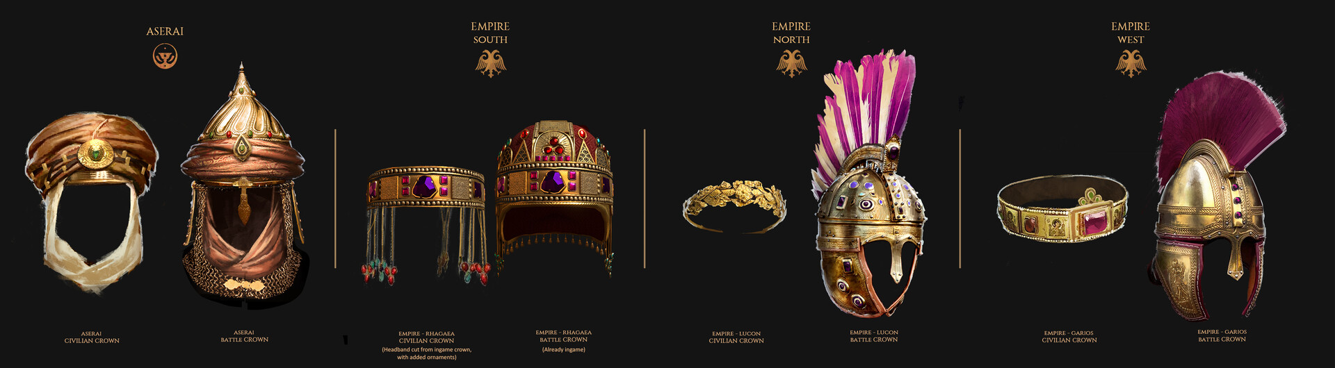 Ali Eser - Mount & Blade II - Bannerlord // Armor and Costume Designs