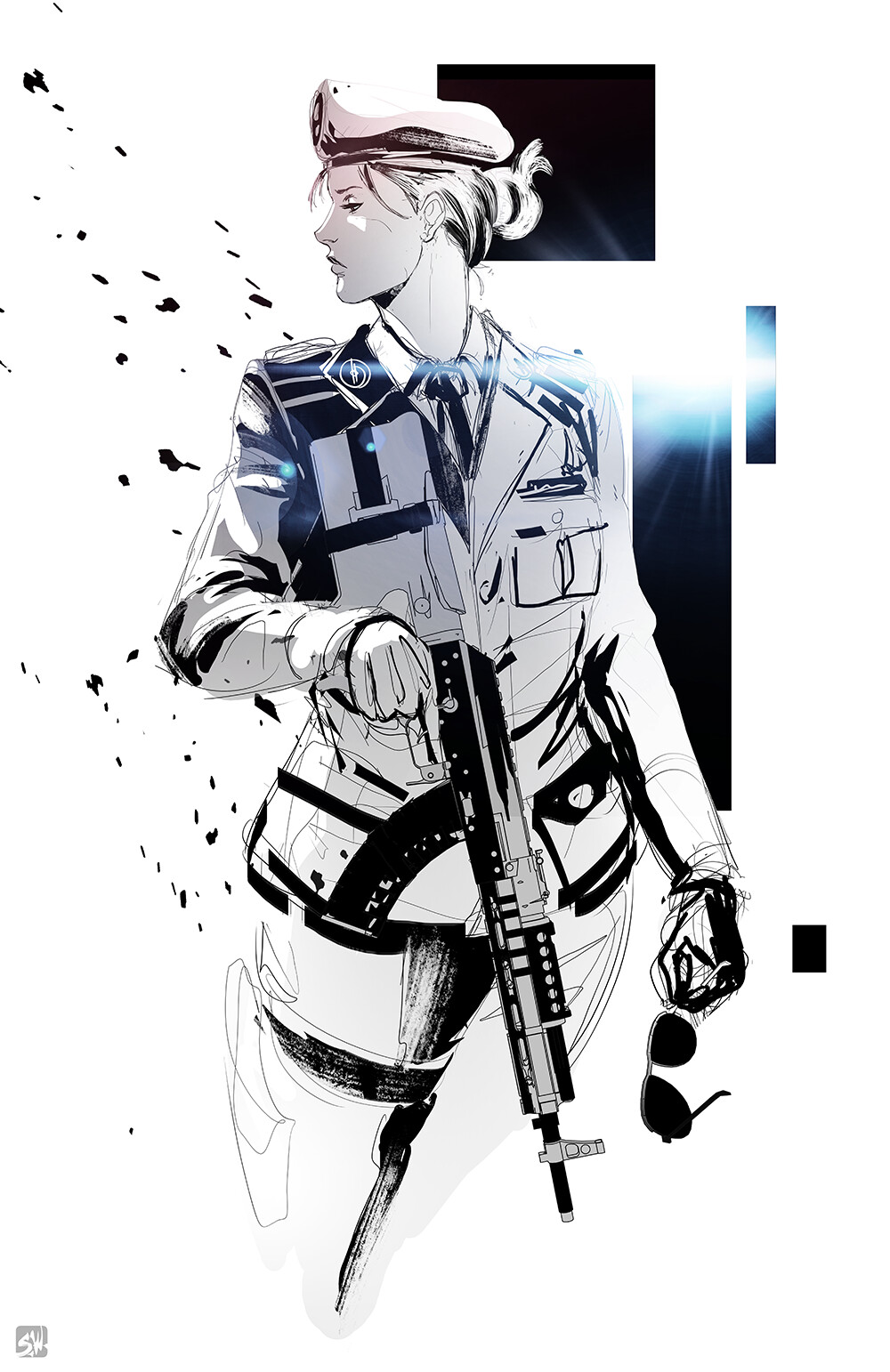 ArtStation - Rainbow 6 Siege Elite Zofia