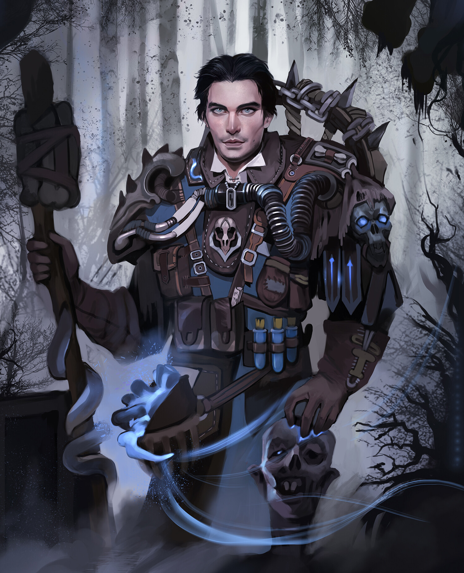 ArtStation - Young Necromancer