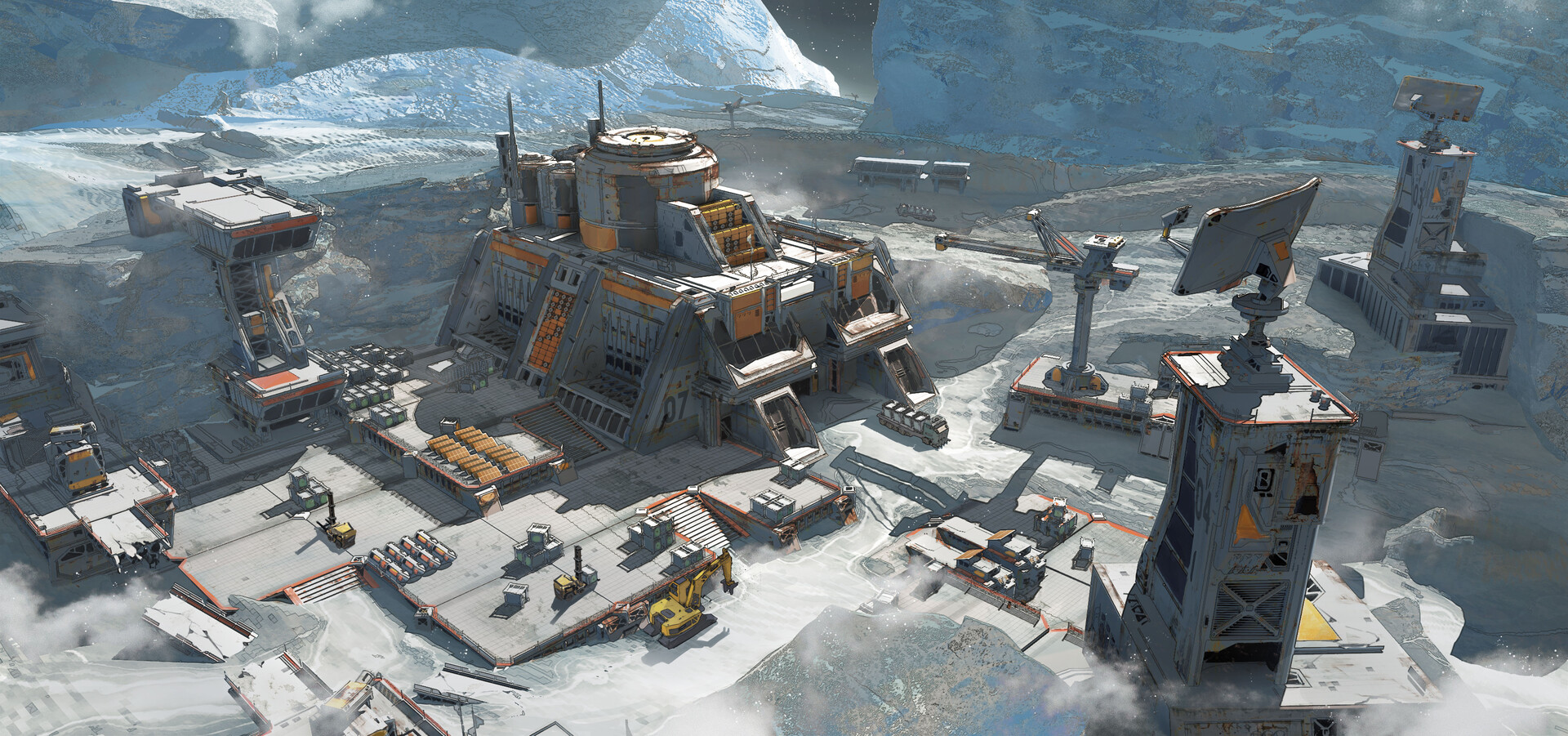 ArtStation - The Mining Outpost