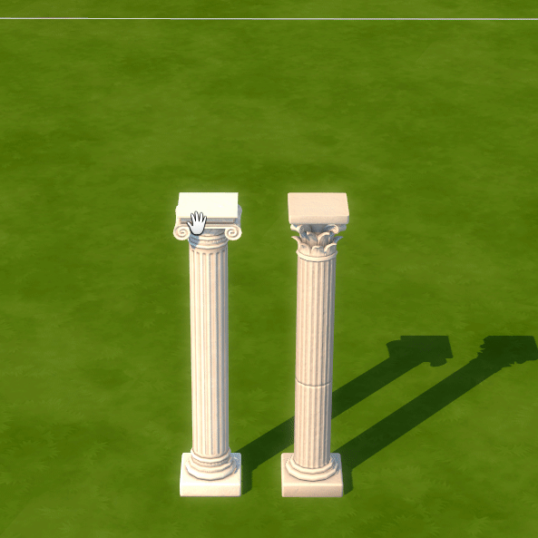 Alex - Roman Architecture Set - The Sims 4 Style
