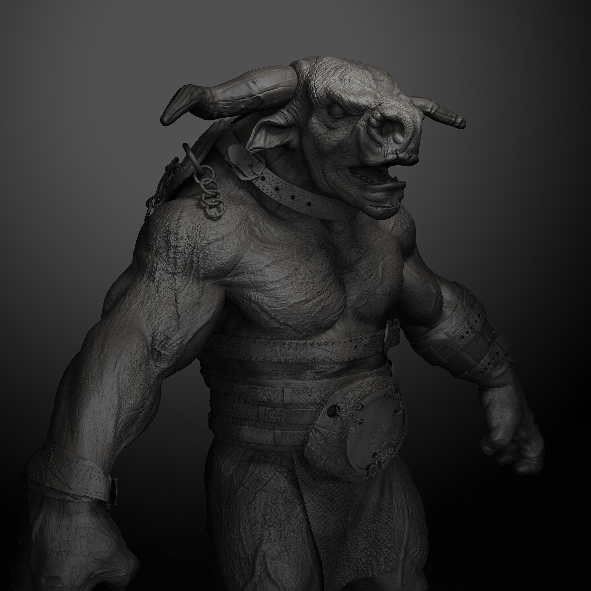 ArtStation - Minotaur Big