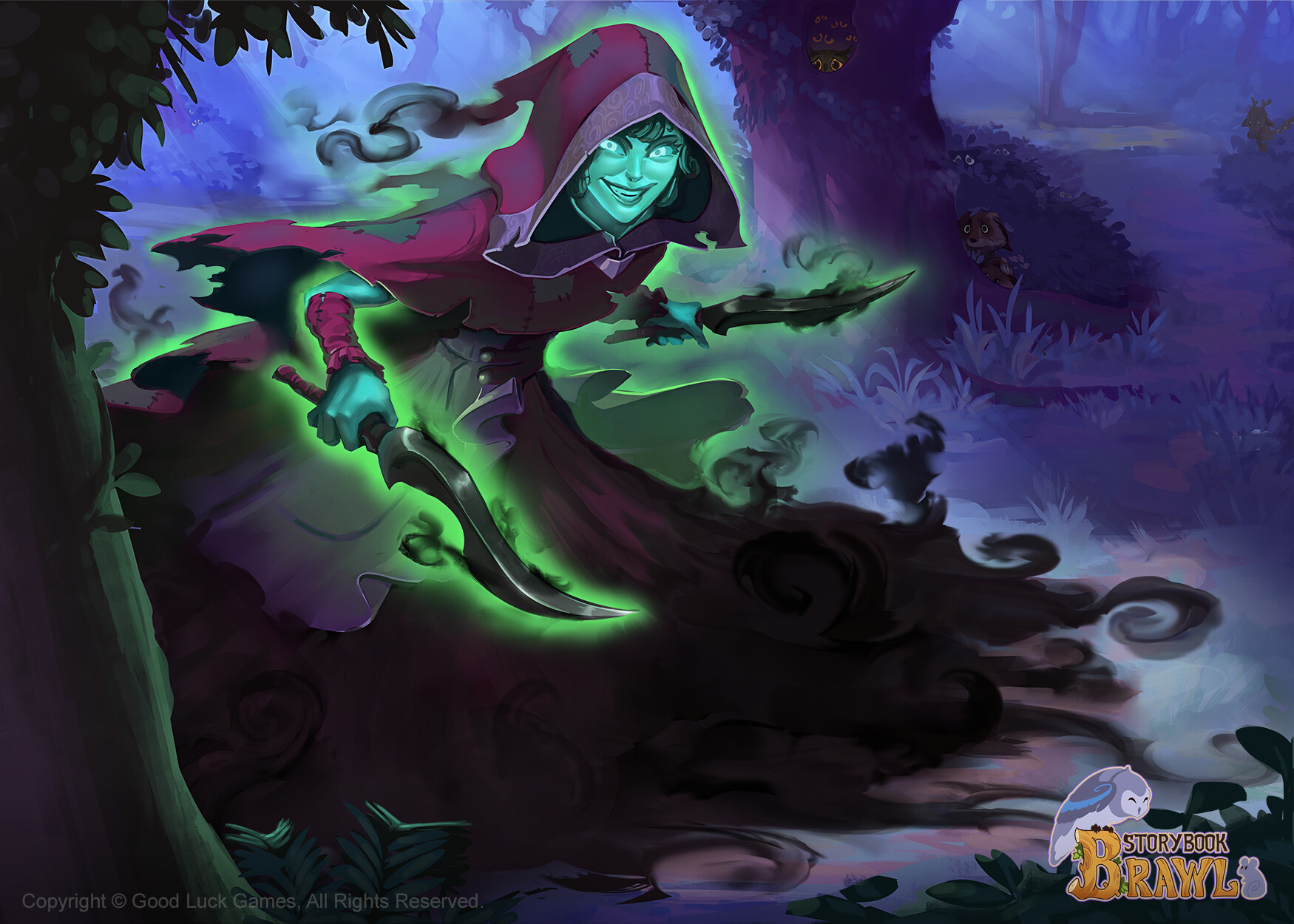 ArtStation - Shadow Assassin - Storybook Brawl - TCG