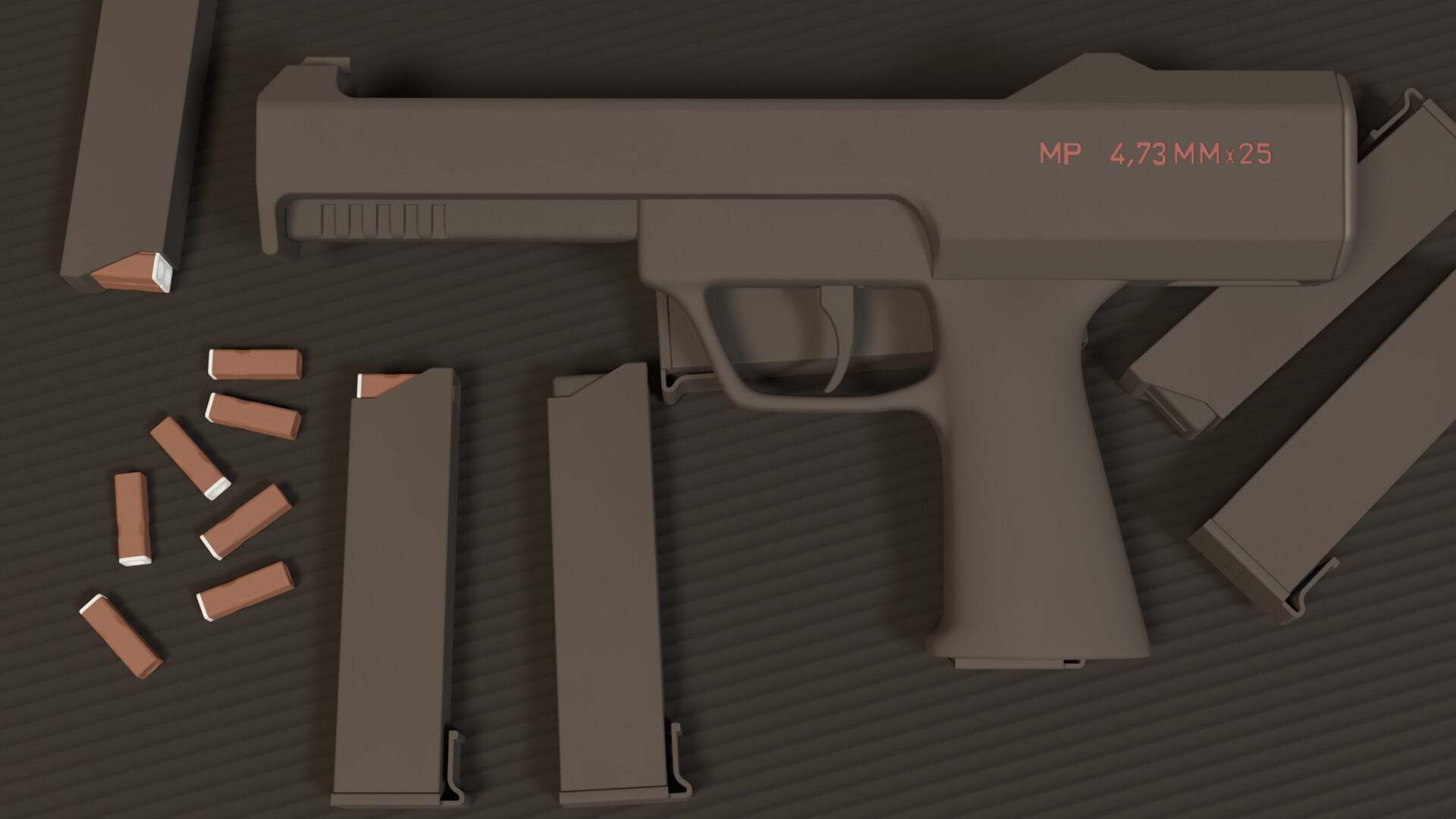 ArtStation - NBW caseless ammunition pistol