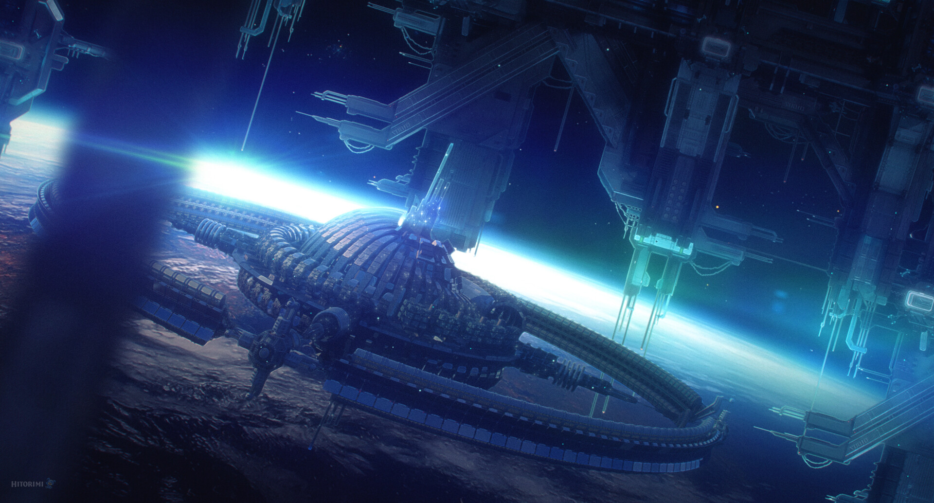 ArtStation - space station