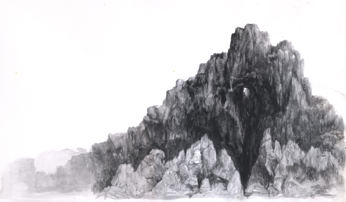 Jay Hurst - Ex-Cathedra series - experimental drawings