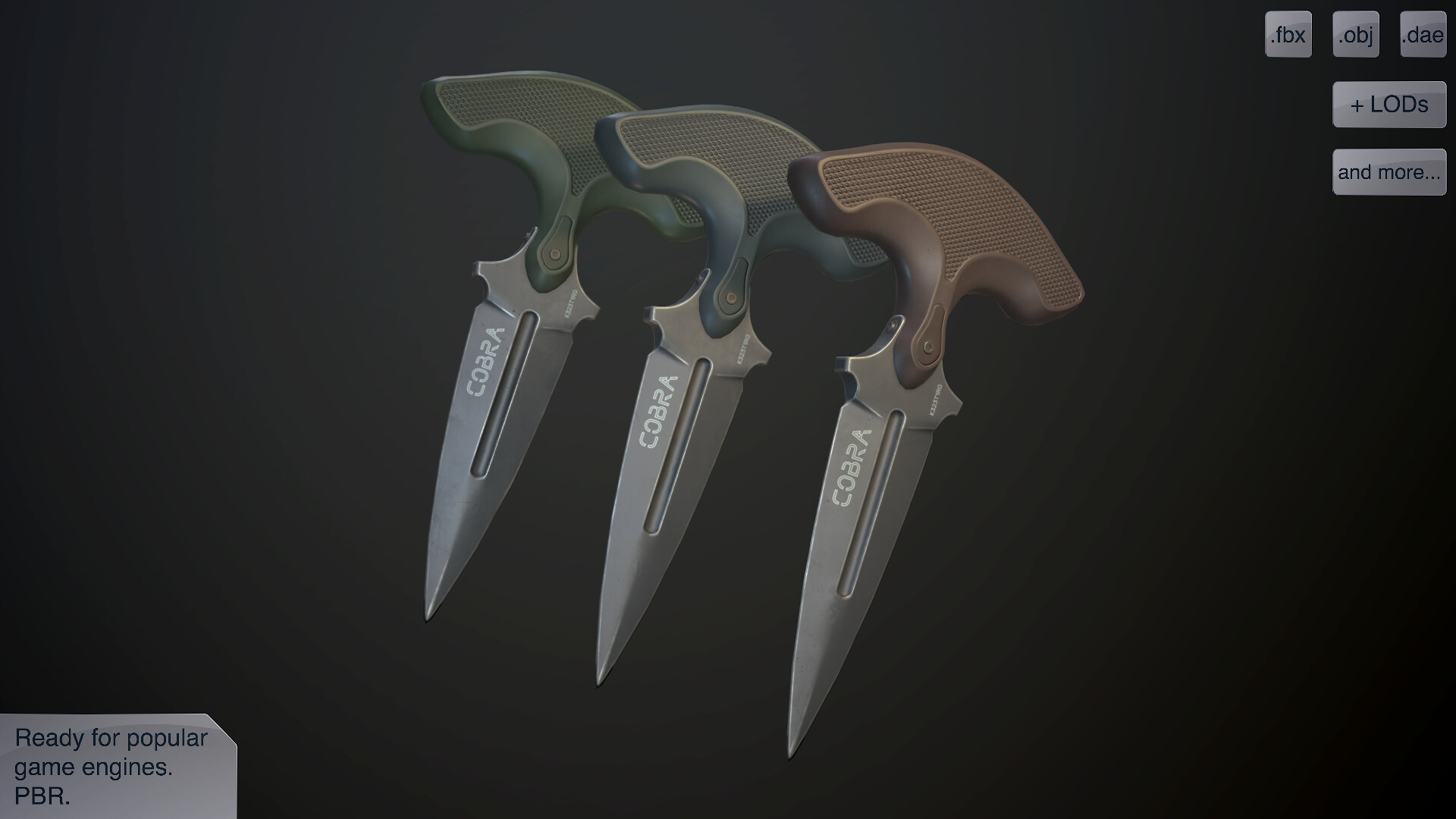 ArtStation - Push daggers COBRA
