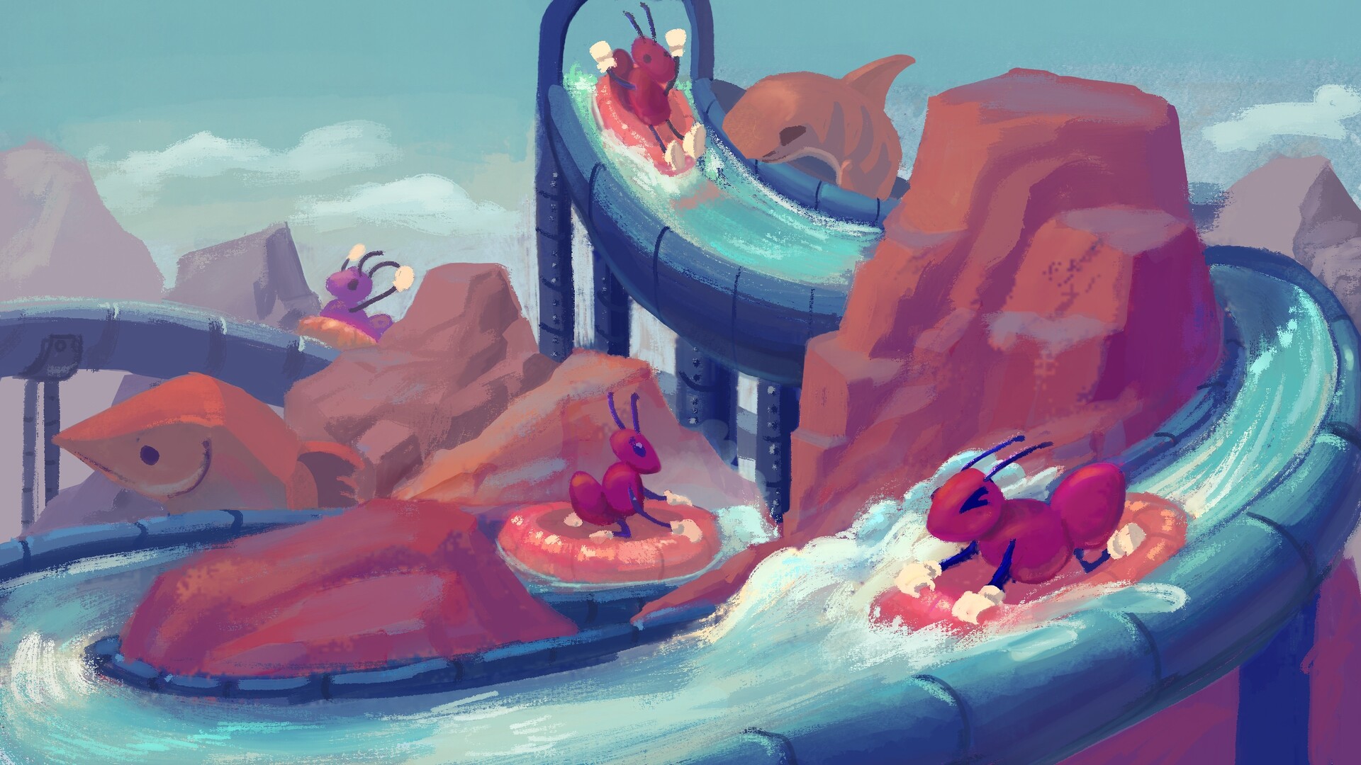 Lillian Chen - Ant Island Water Park (Ant Farms Dynasty)