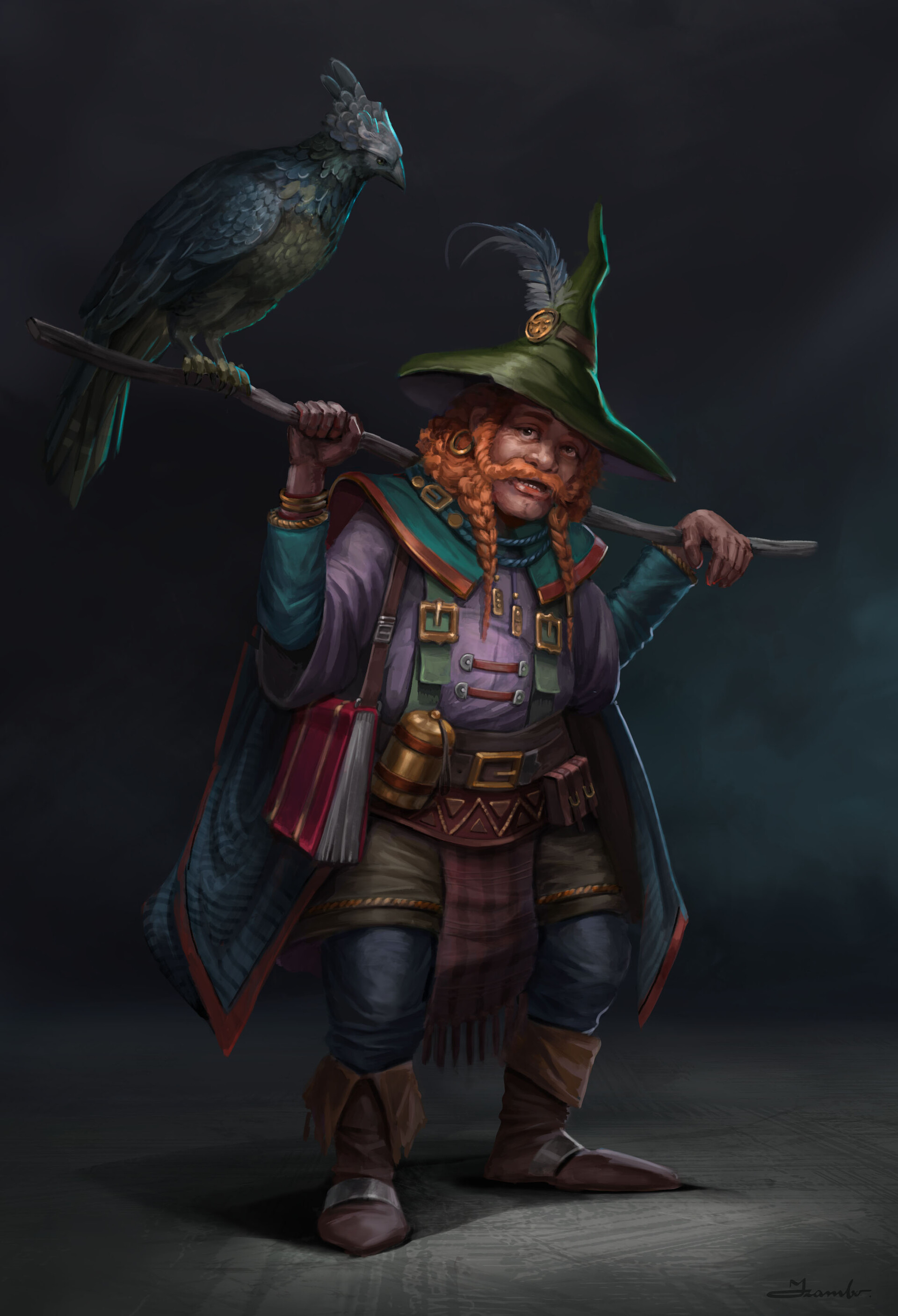 ArtStation - Pretty feather