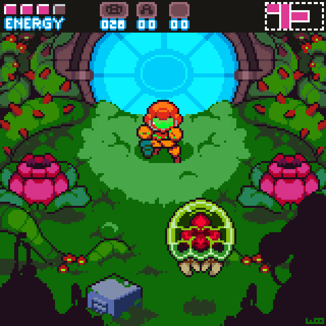 Metroid Samus Aran in 2025 | Pixel art games, Pixel art design, Pixel ...
