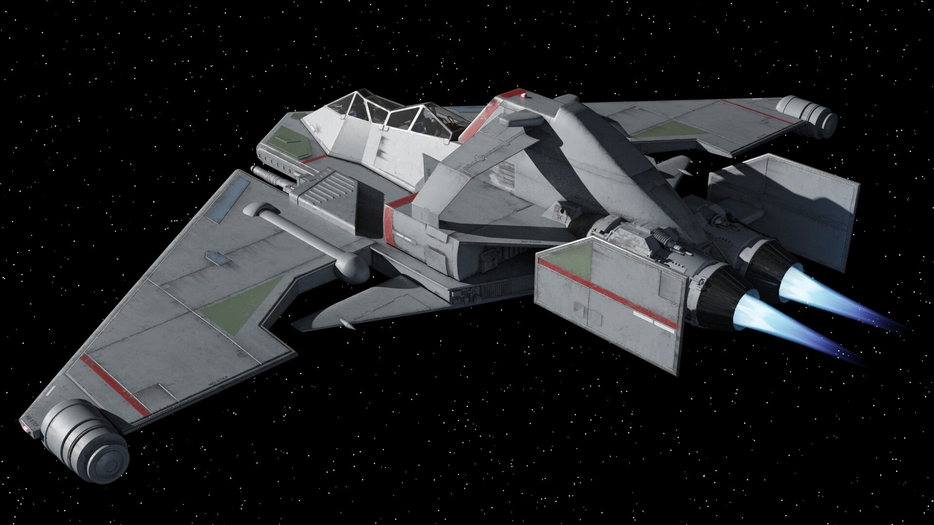 Mike Hanson - Starship Troopers F-76 Thunderbolt Fighter