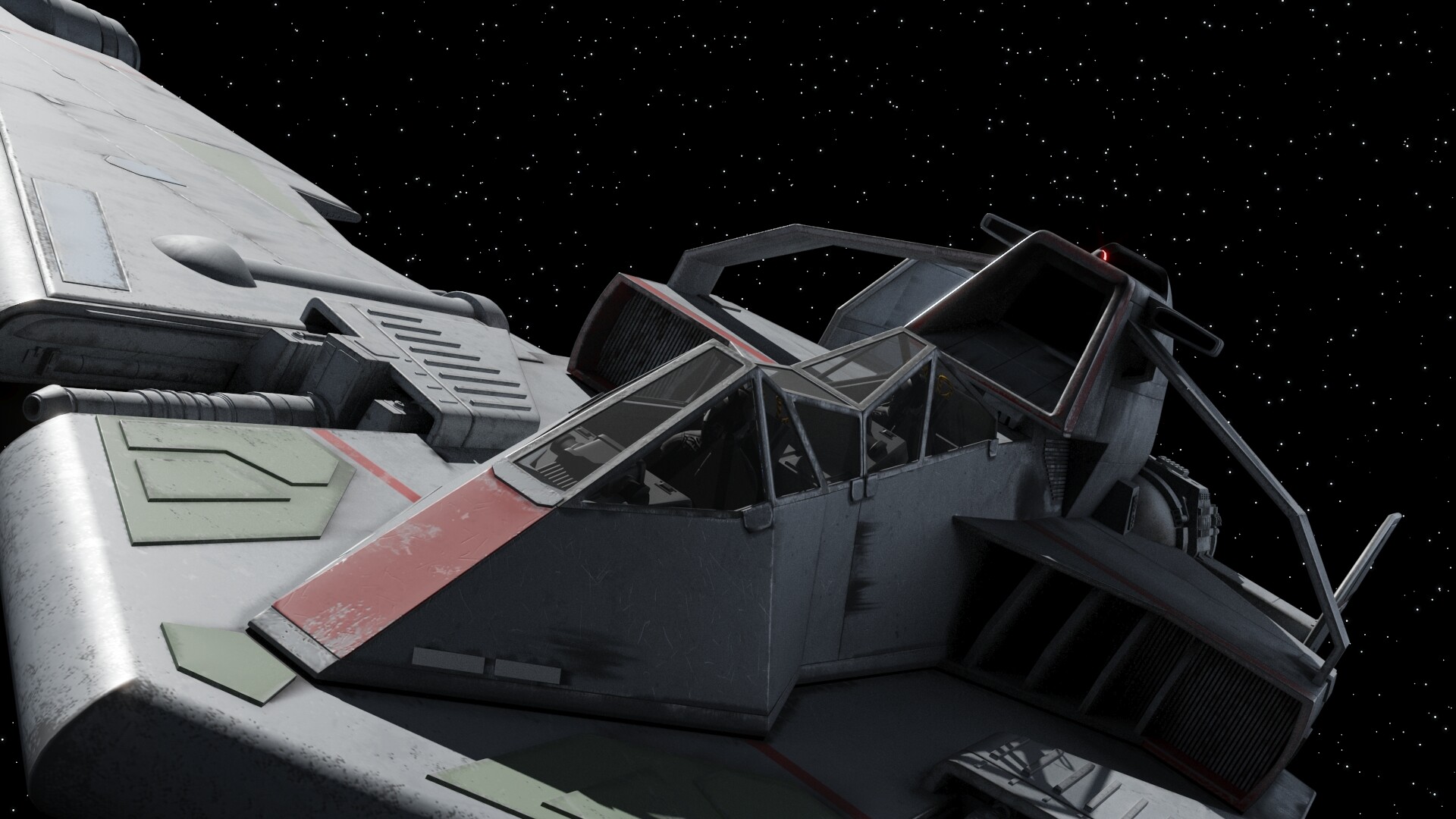 Mike Hanson - Starship Troopers F-76 Thunderbolt Fighter