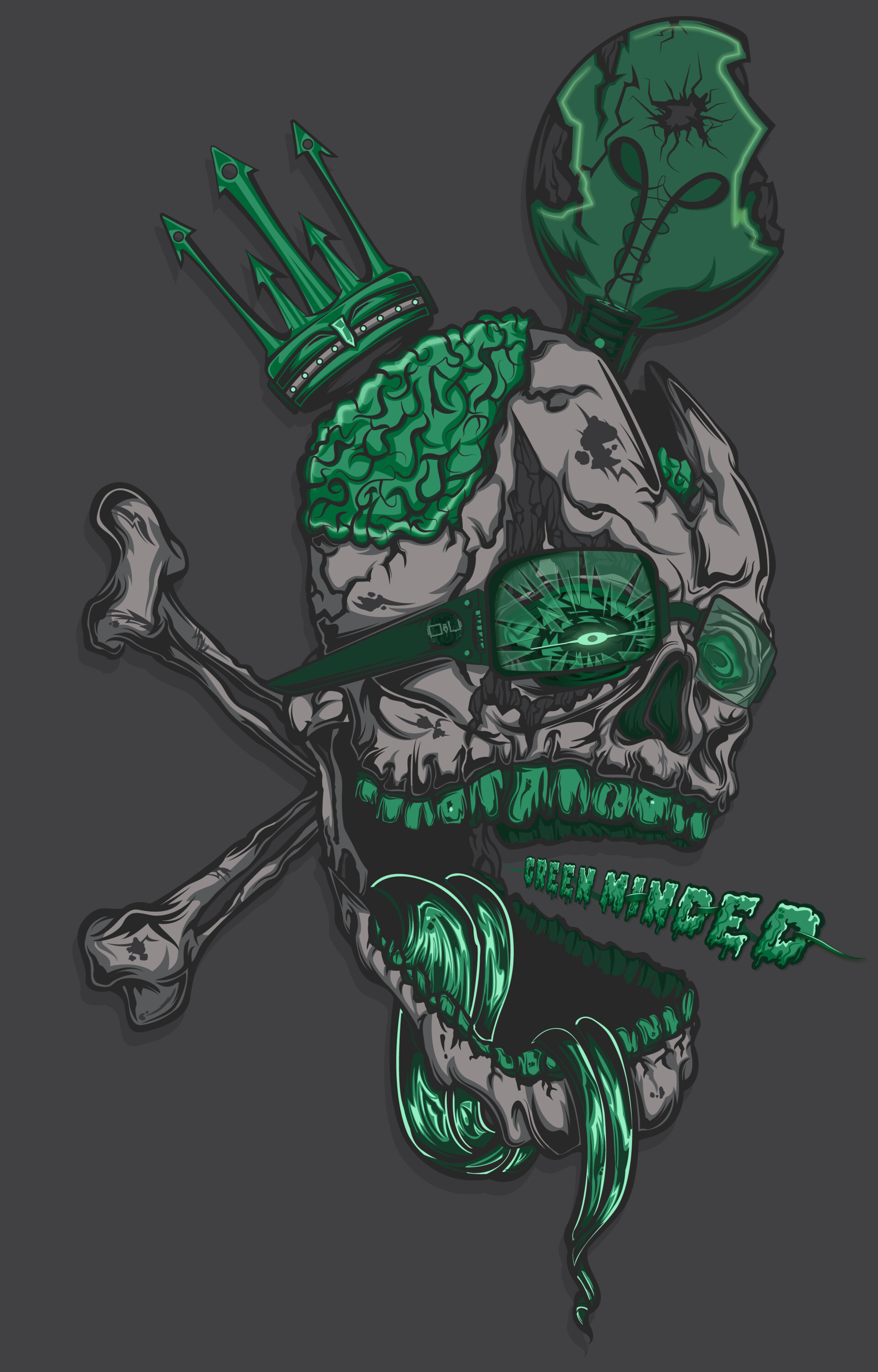 Green Minded Logo Logo Green Brain Vector Images (over 2,400)